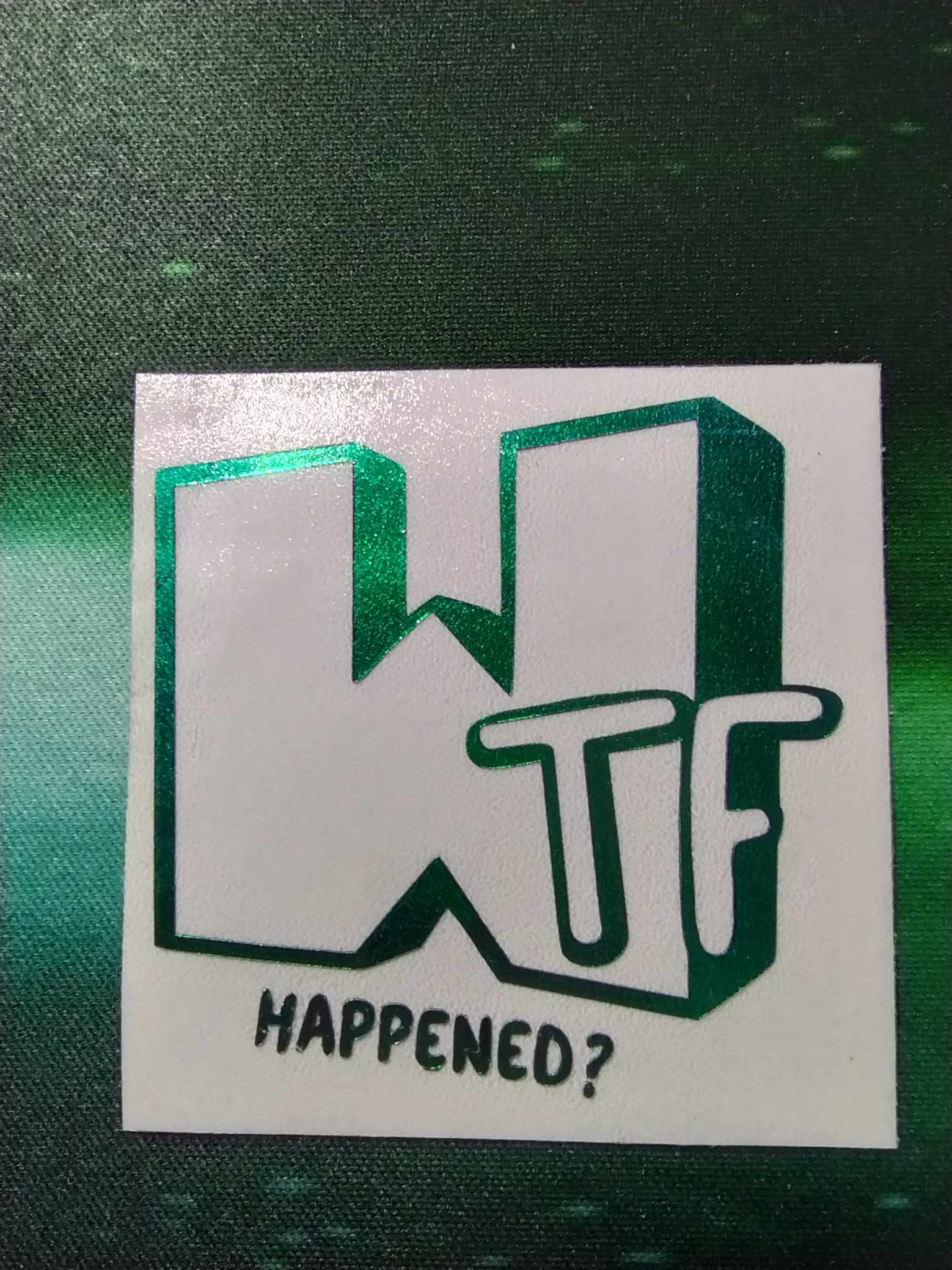 Home & Living :: Decals & Stickers :: Vinyl Decals :: WTF Happened Car ...