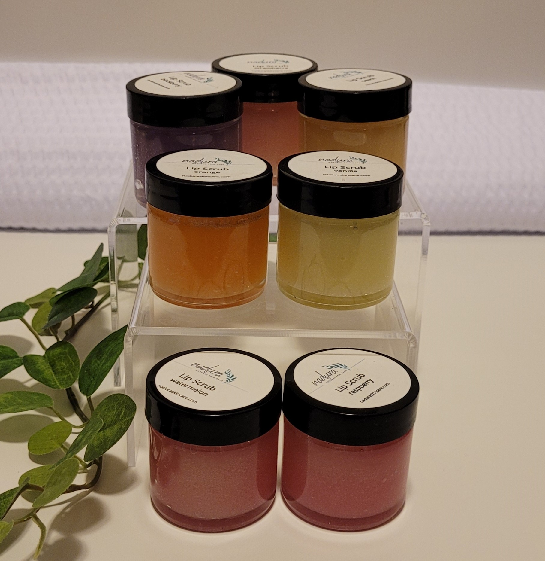 All Natural Lip Scrubs Assorted Flavors | Nadura Skin Care