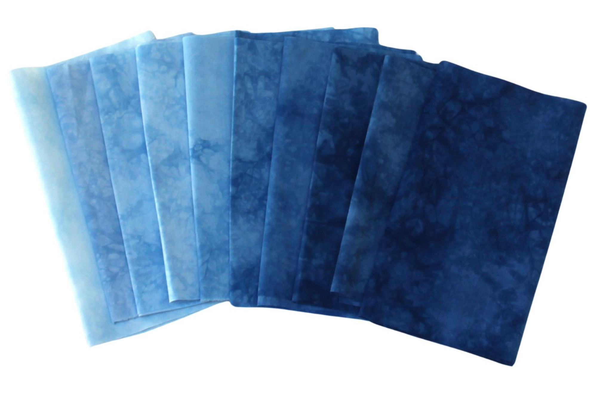 Handmade Supplies :: Sewing & Fiber :: Blue stash bundle for applique ...