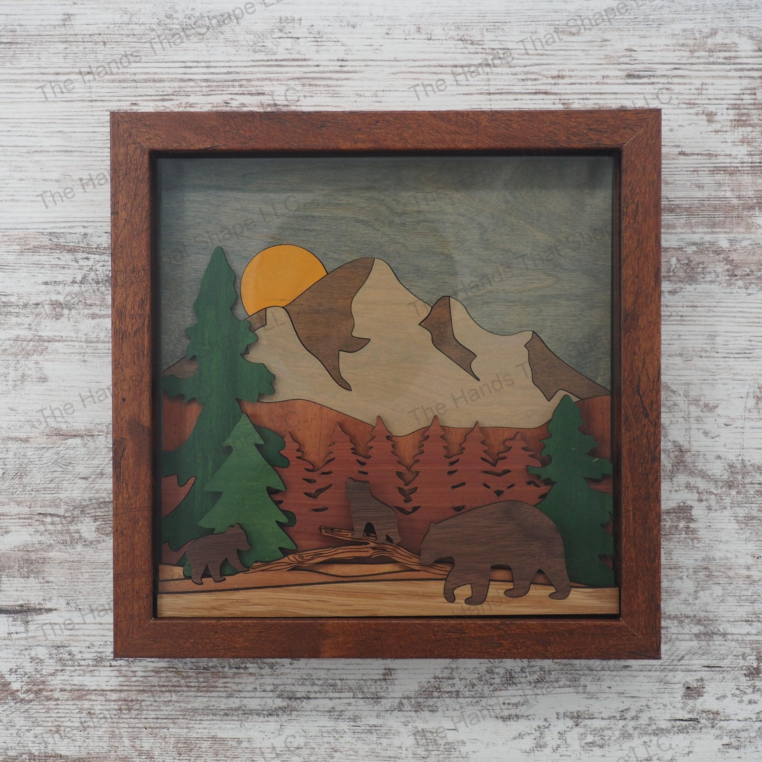 Handmade Supplies :: Digital Files & Templates :: Bear Family Multi ...