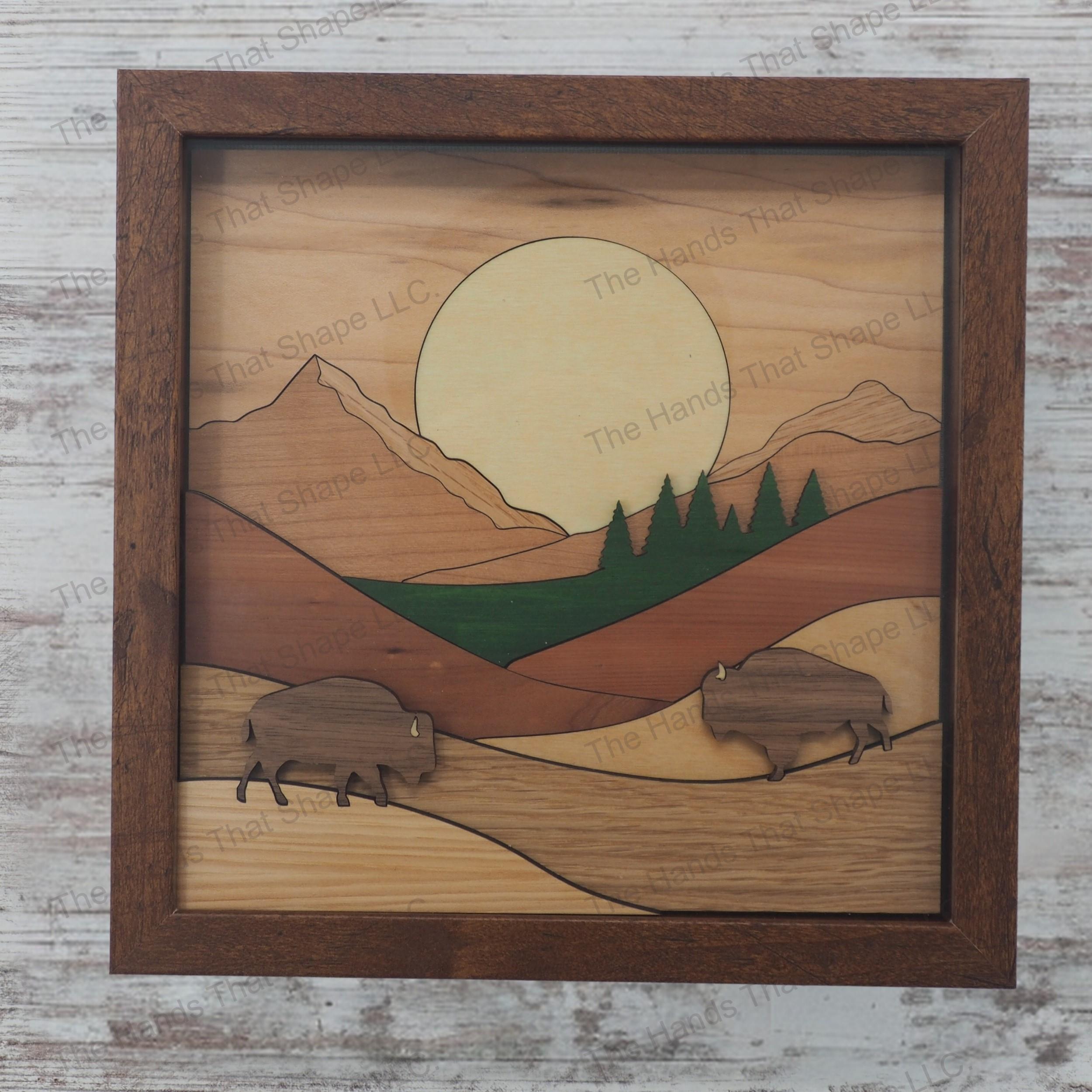 Handmade Supplies :: Digital Files & Templates :: Bison Multi-Layer ...