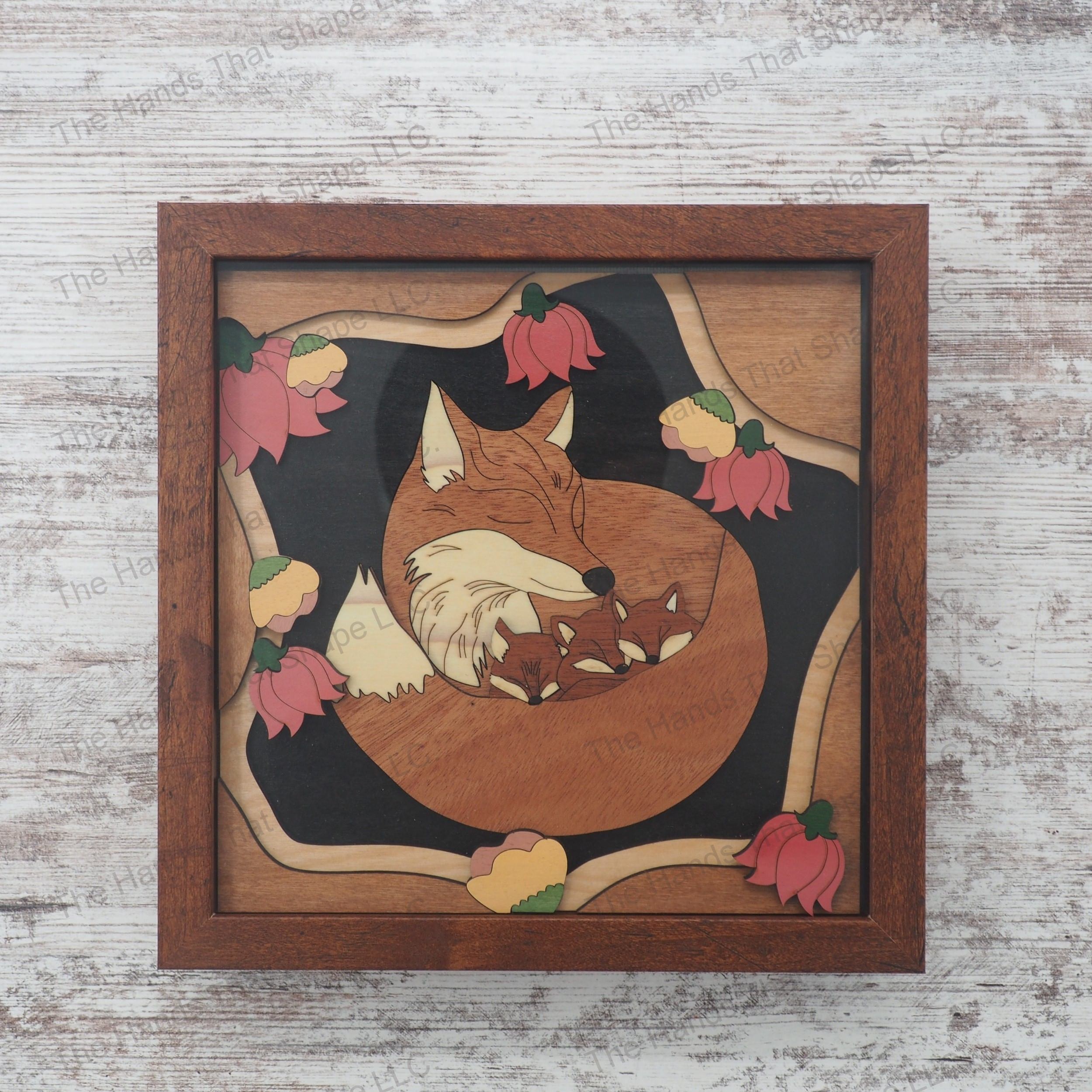 Handmade Supplies :: Digital Files & Templates :: Fox Family Multi ...