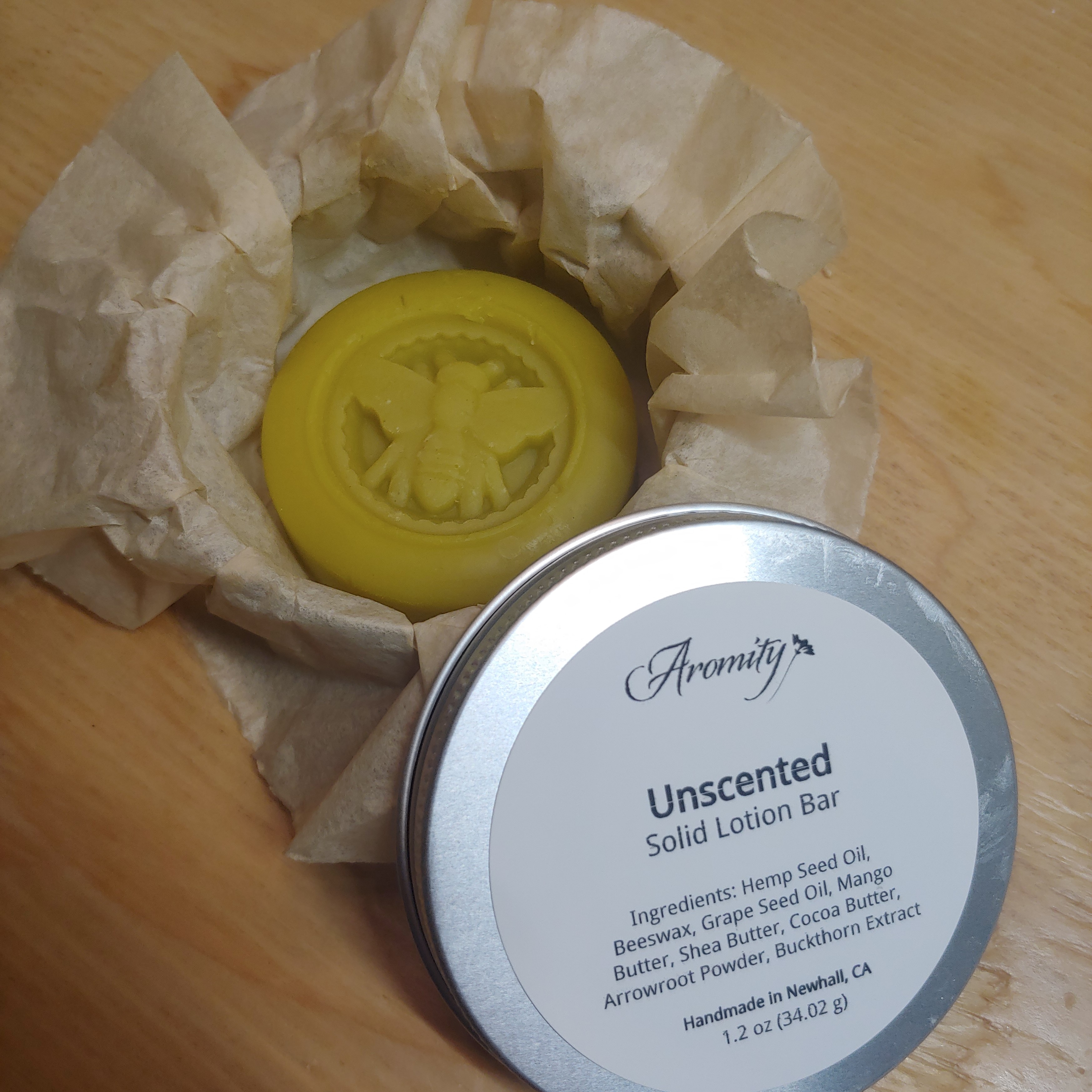 Bath & Beauty :: Unscented Solid Lotion Bar