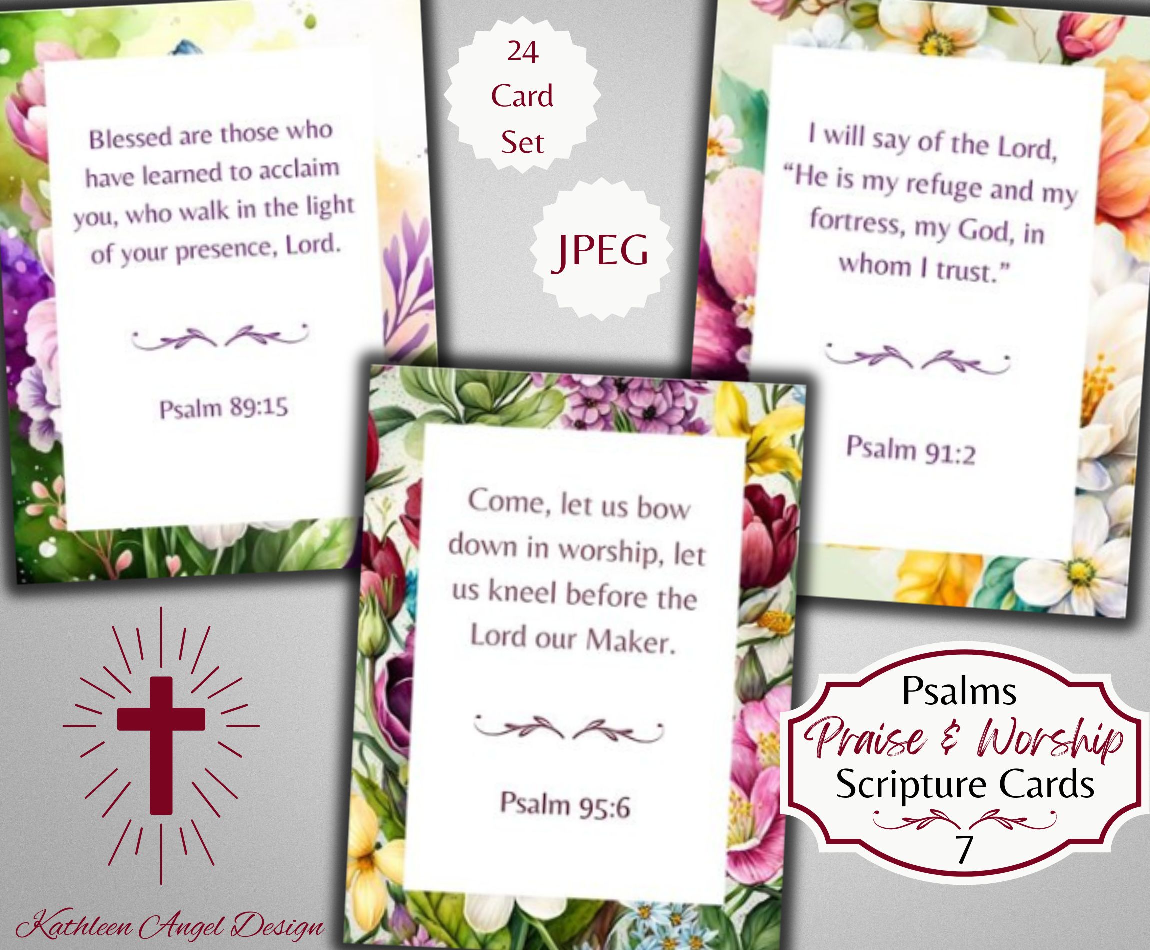 Handmade Supplies :: Papercraft :: Digital Paper :: Praise and Worship ...