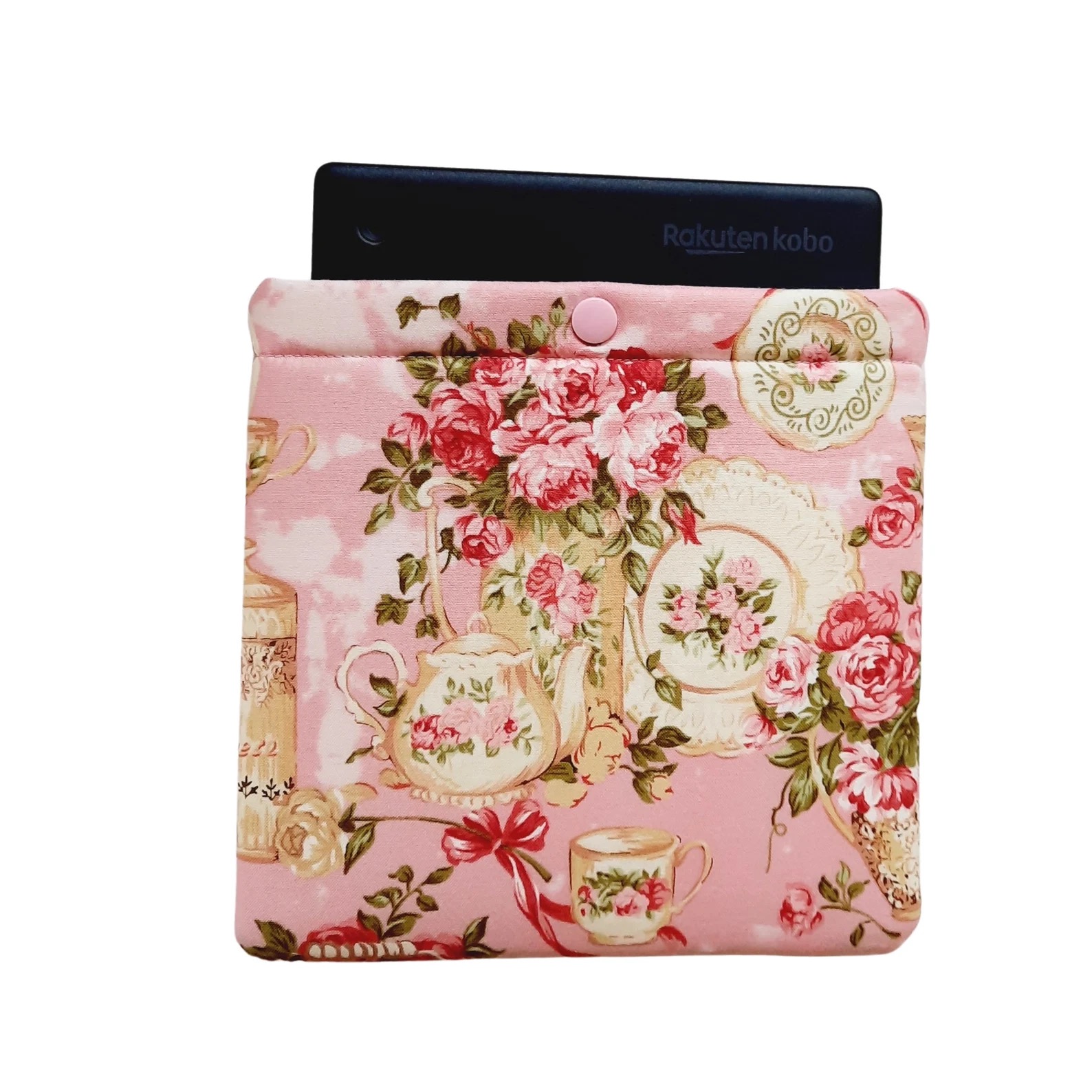 Kobo case, padded sleeve for Kobo e-readers, Pink coquette case