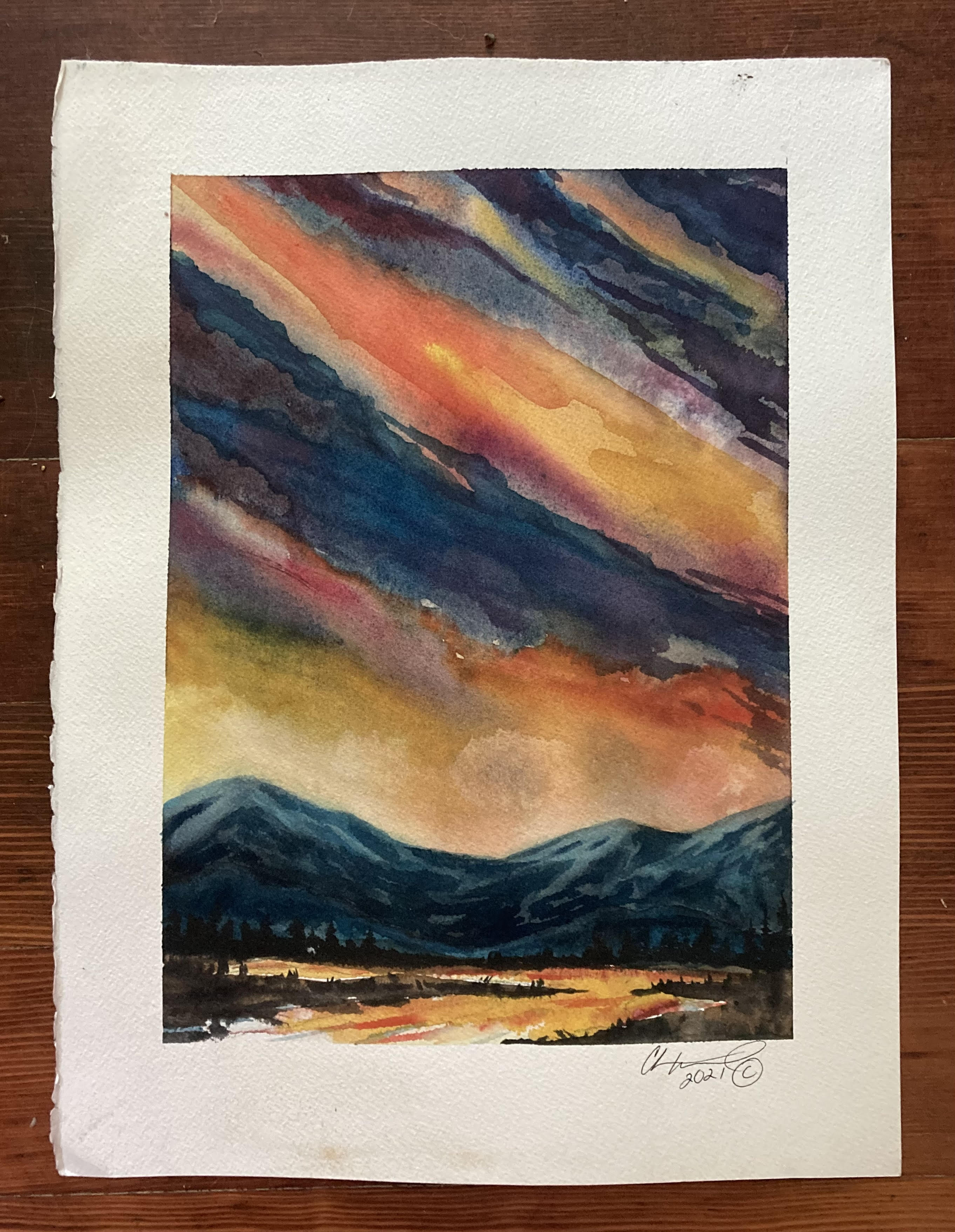 Art & Collectibles :: Painting :: Landscape Original Chris Wakefield ...