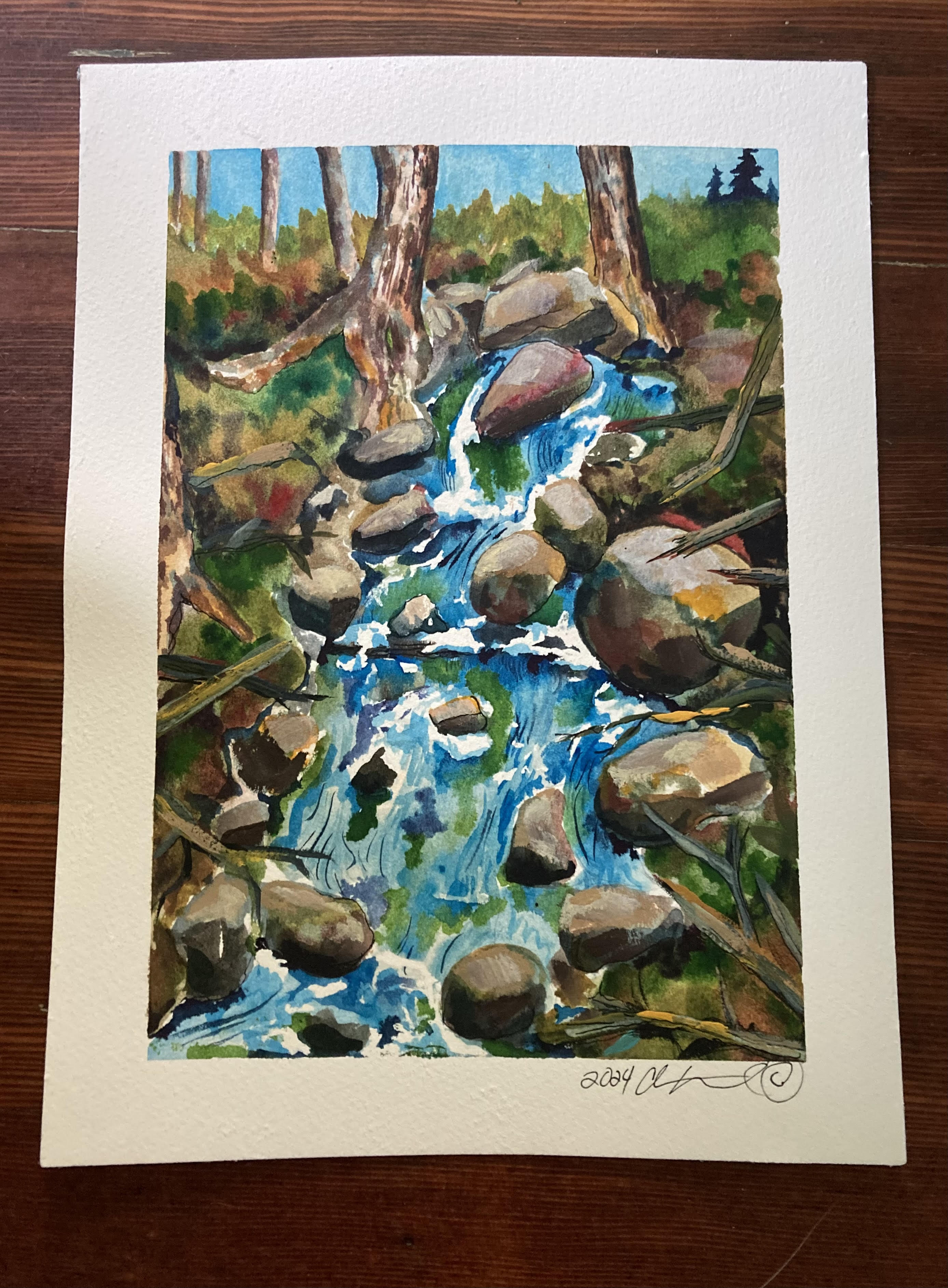 Art & Collectibles :: Painting :: Landscape Original Chris Wakefield ...