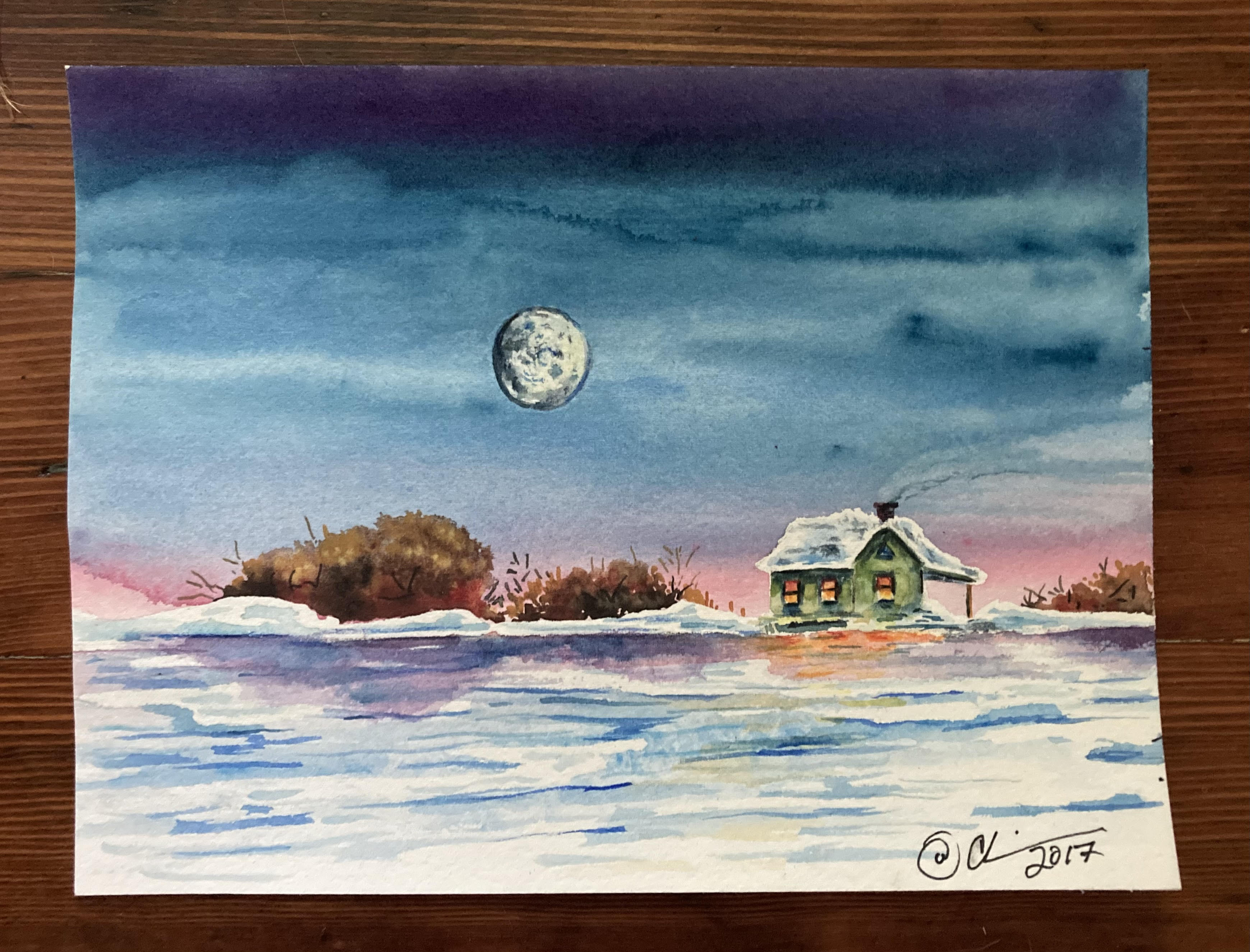 Art & Collectibles :: Painting :: Landscape Original Chris Wakefield ...