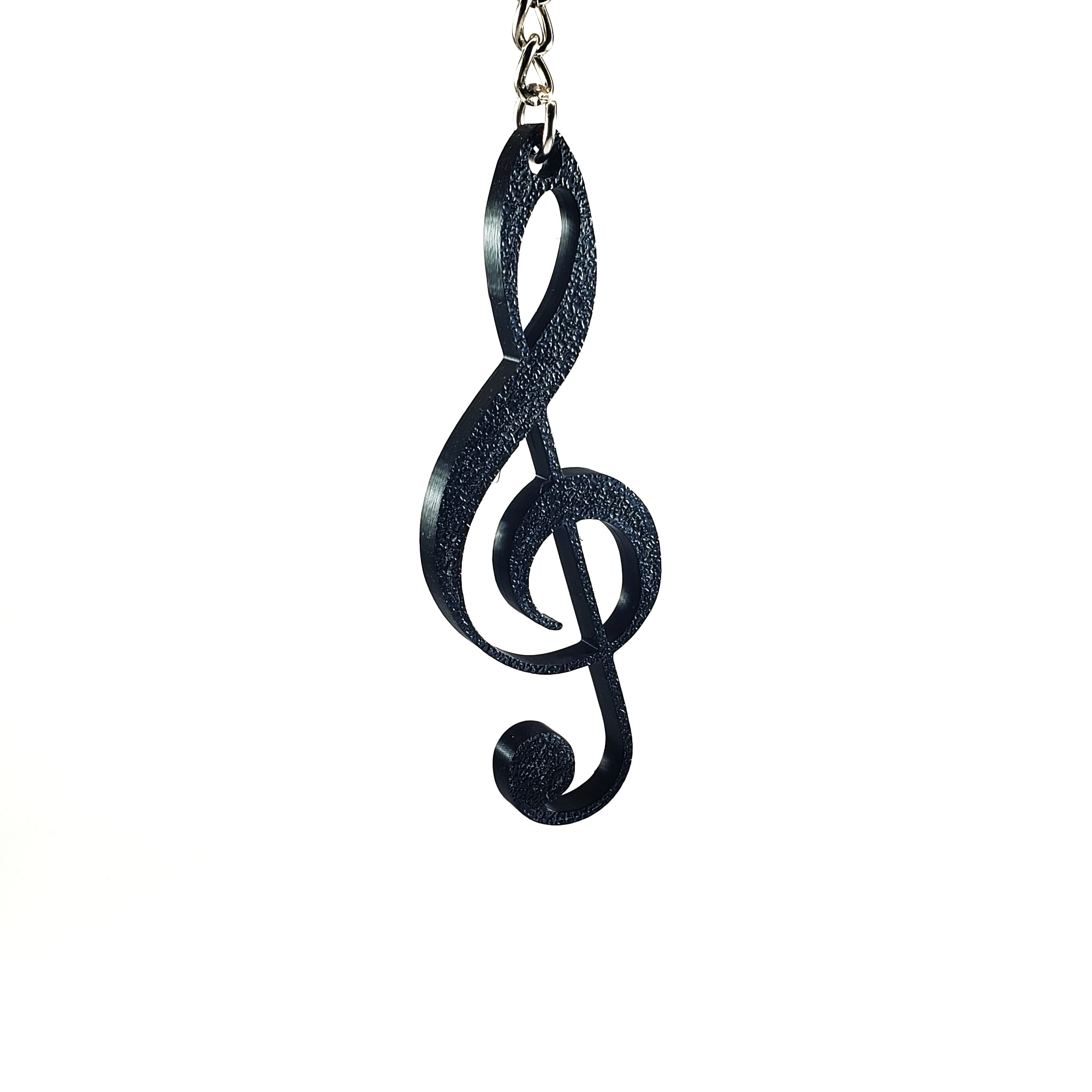Fun & Games :: Big Kid Toys :: 3D Printed Treble Clef Keychain