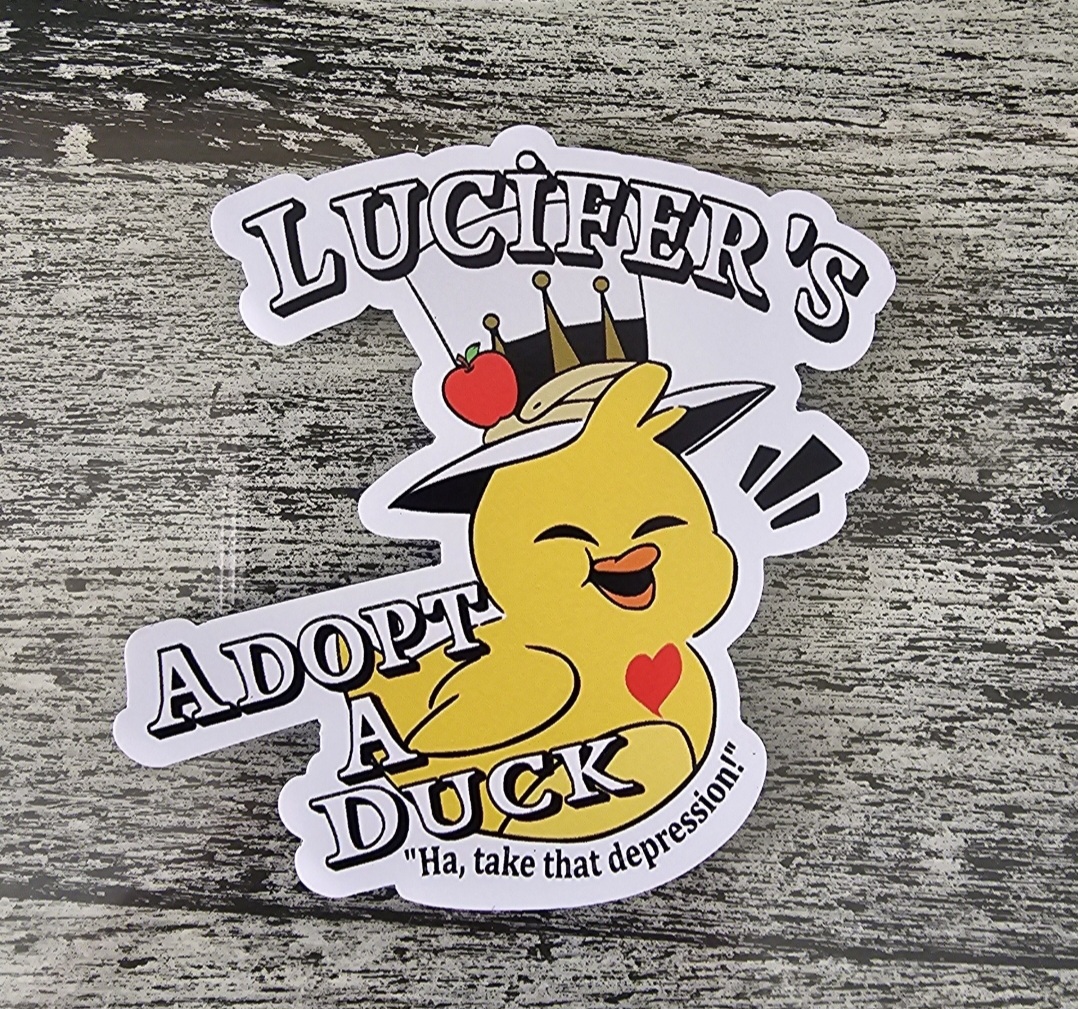 Home & Living :: Decals & Stickers :: Vinyl Decals :: Lucifer's Adopt a ...