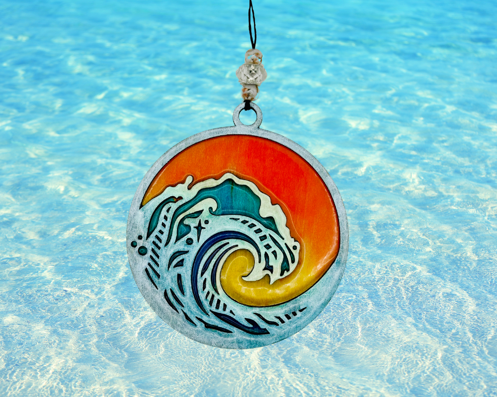 Holiday & Seasonal :: Christmas :: Ocean Wave Ornament