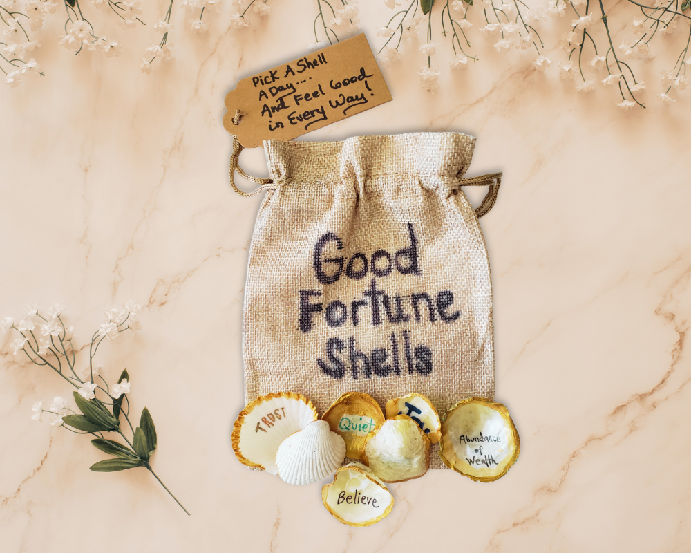 Home & Living :: Good Fortune Shells filled with inspirational words