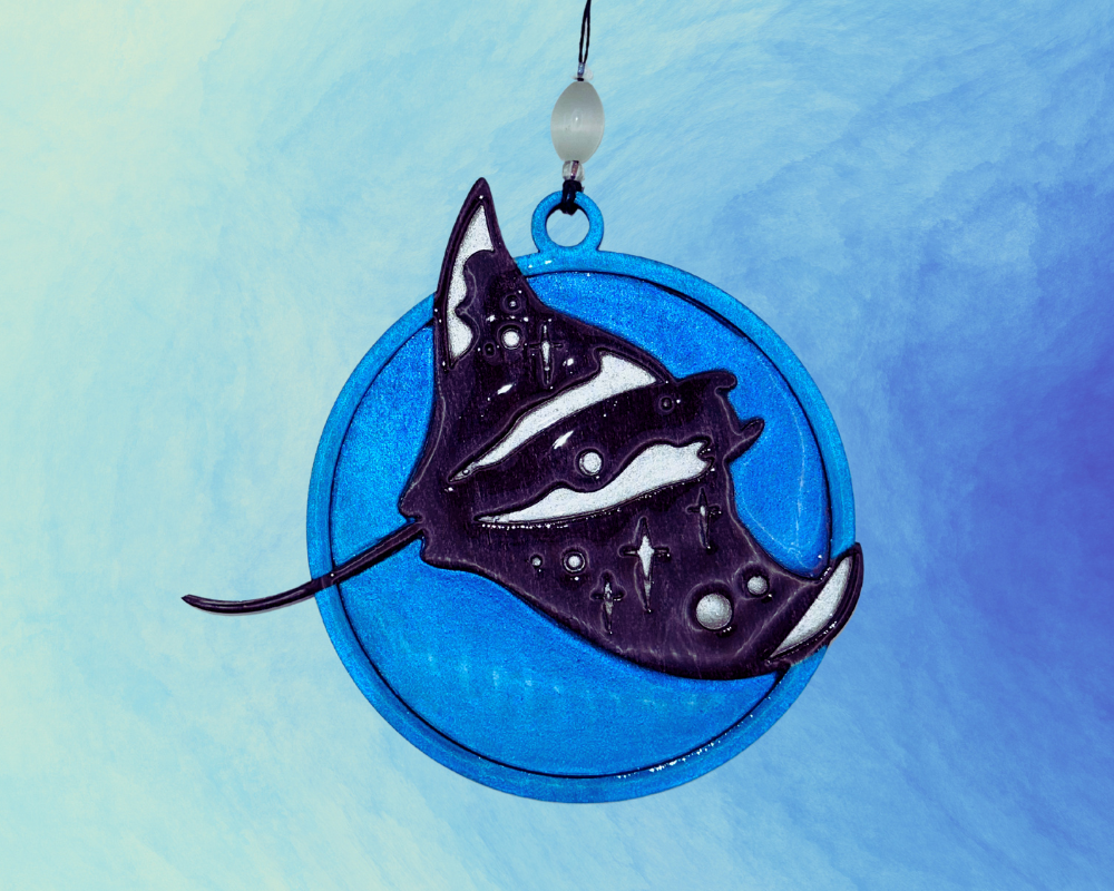 Holiday & Seasonal :: Christmas :: Manta Ray Ornament