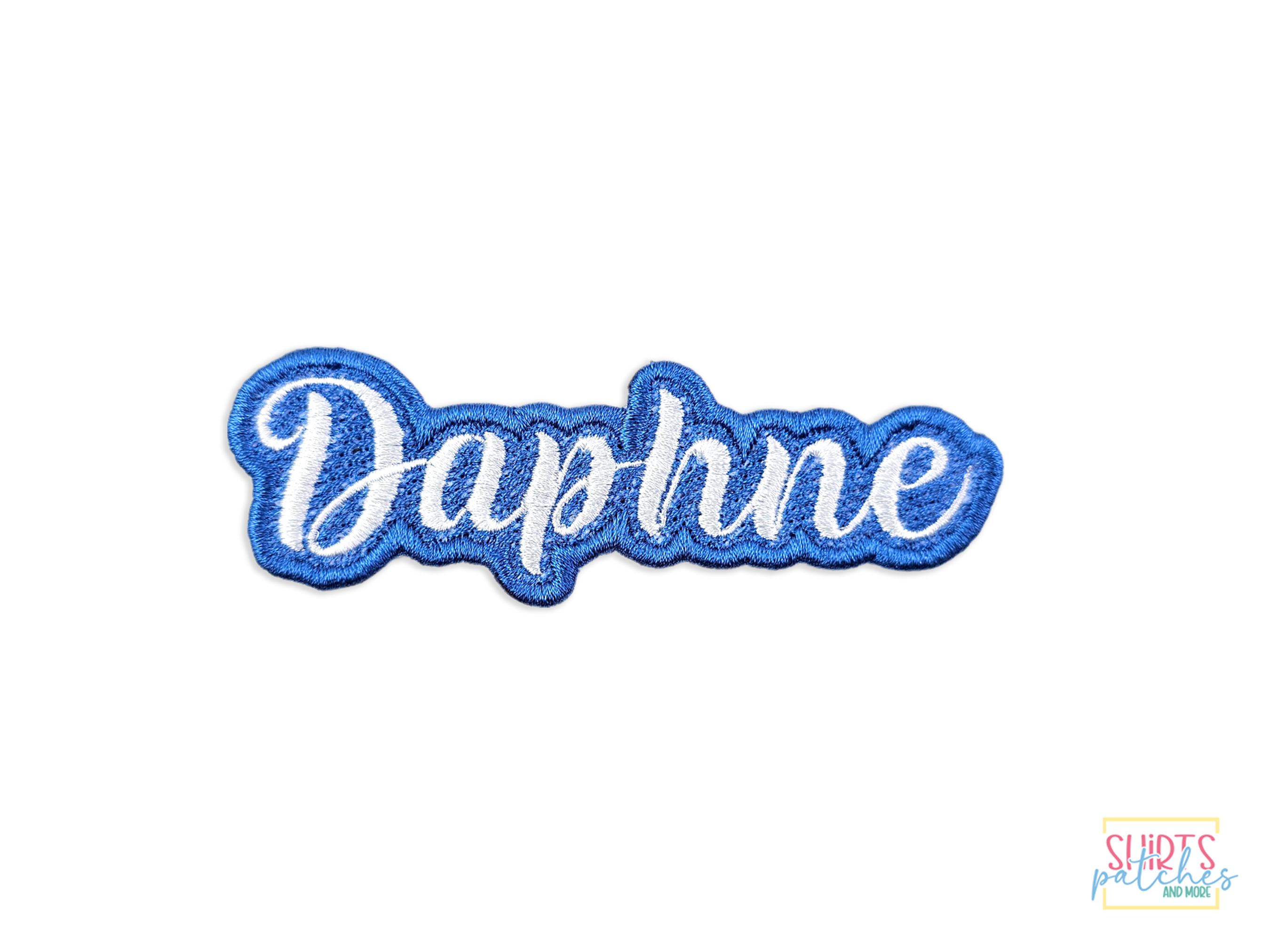 Daphne Embroidered Name Patch – Customizable with Any Name