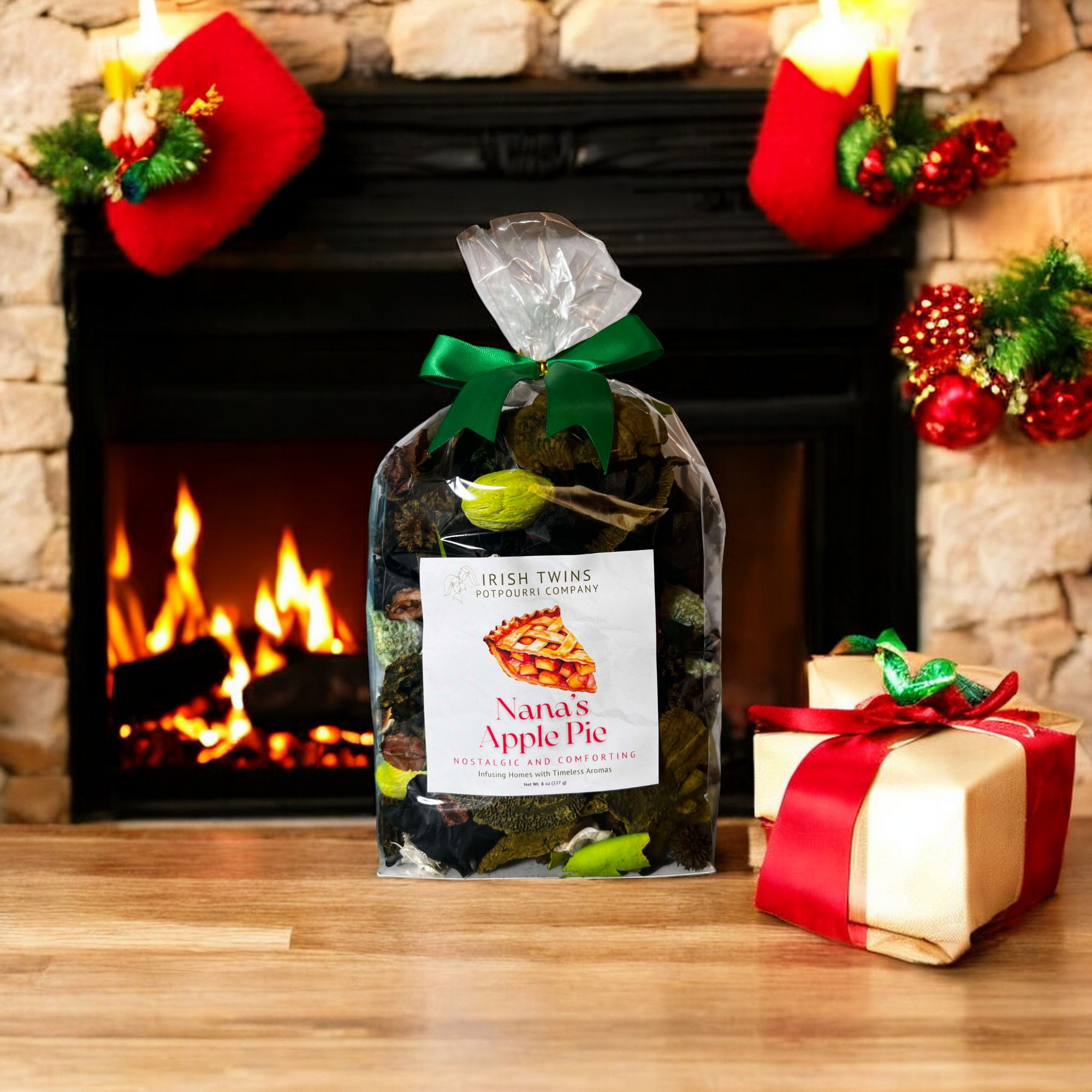 Nana's Apple Pie Potpourri – Warm Apple Cinnamon for Cozy Homes