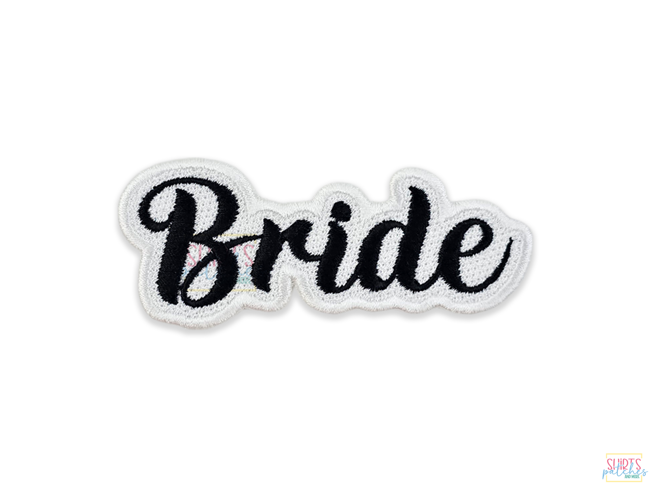 Custom Bride Wedding Embroidered Patch