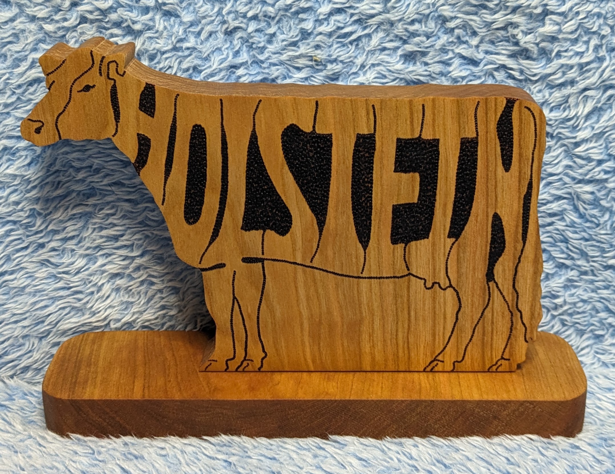 Home & Living :: Home Decor :: Holstein Cow Shelf Display