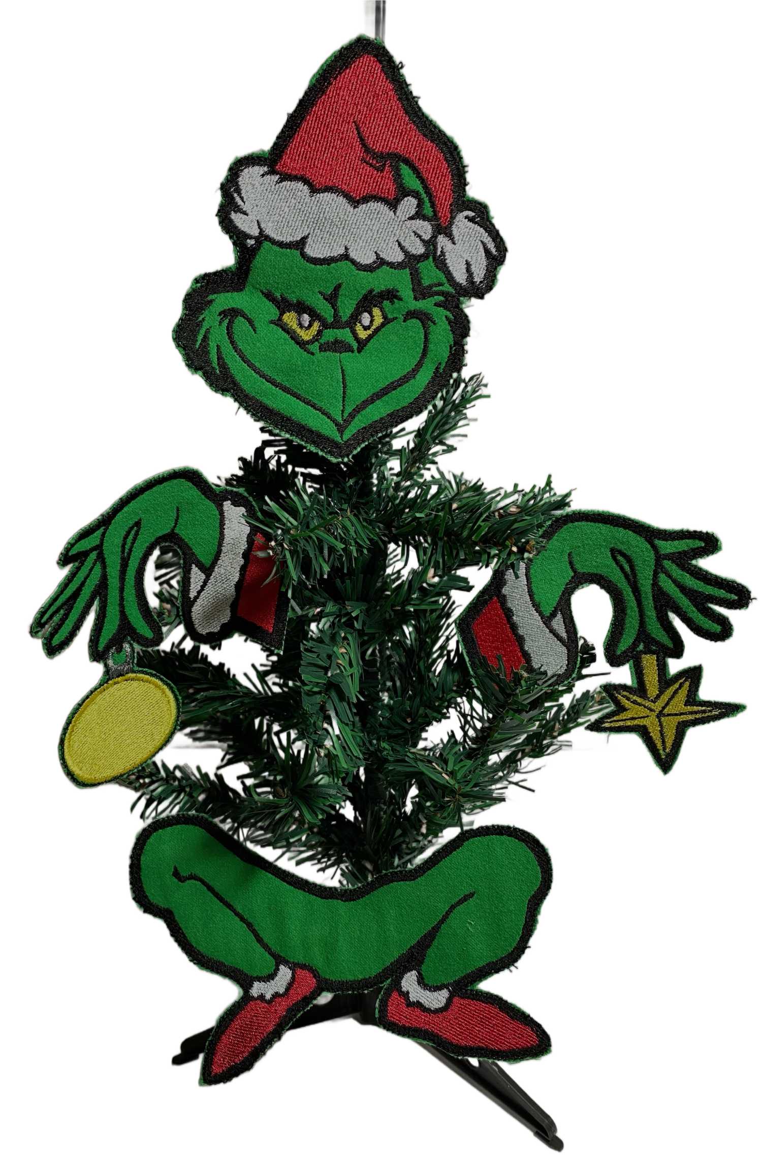 Holiday & Seasonal :: Christmas :: Table top tree with embroidered ...