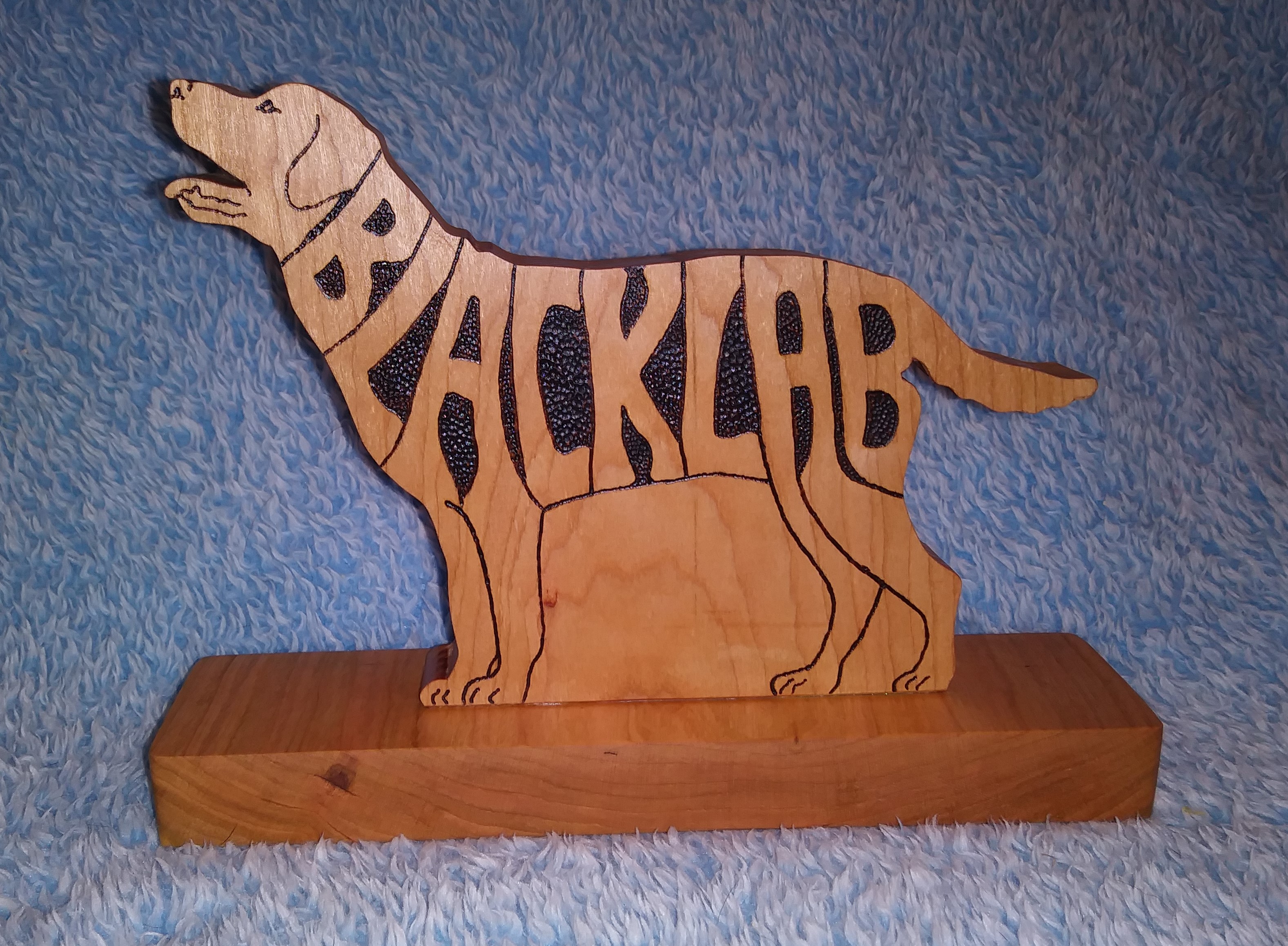 Home & Living :: Home Decor :: Black Lab Shelf Display