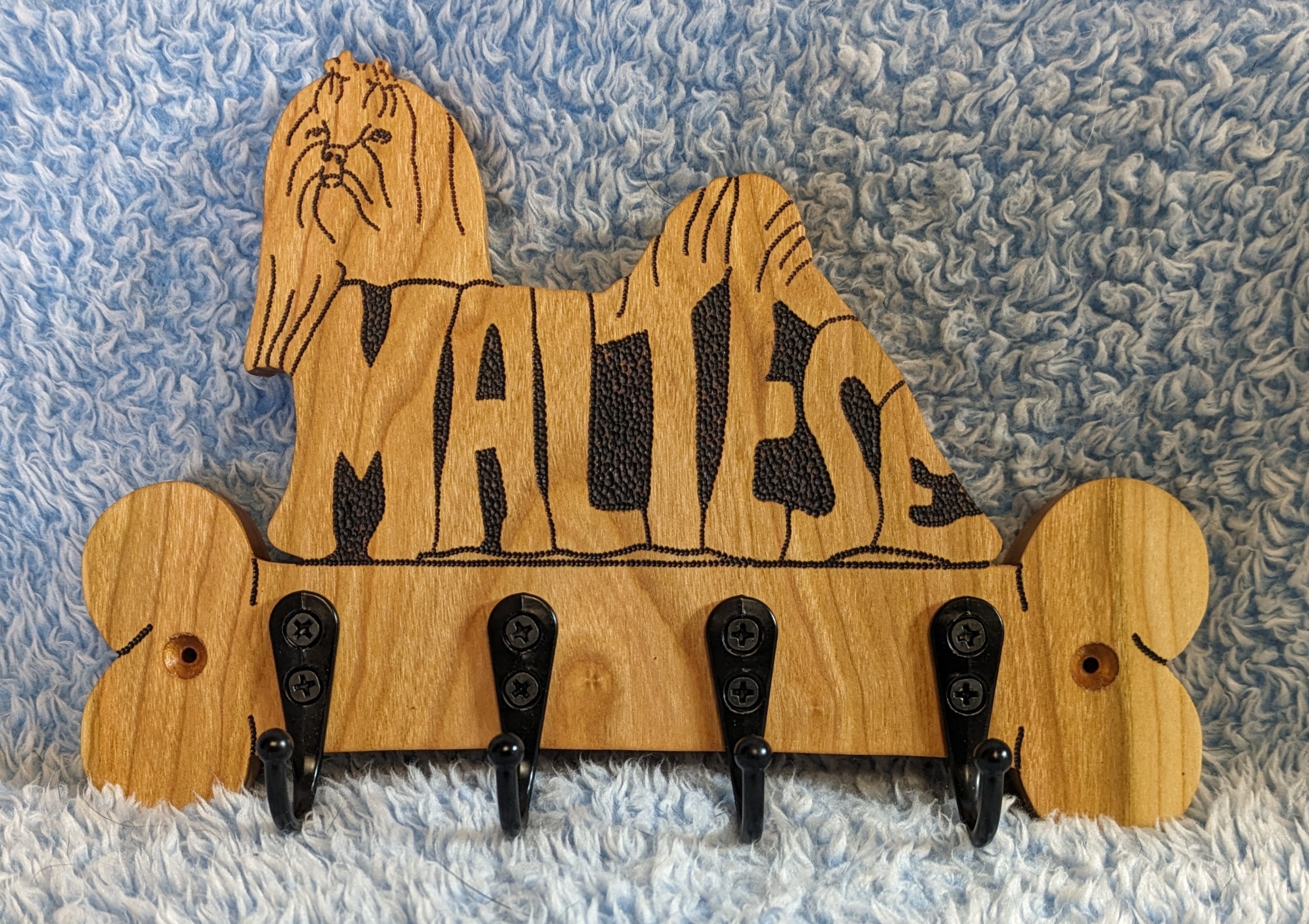 Home & Living :: Home Decor :: Maltese Key/Leash Holder