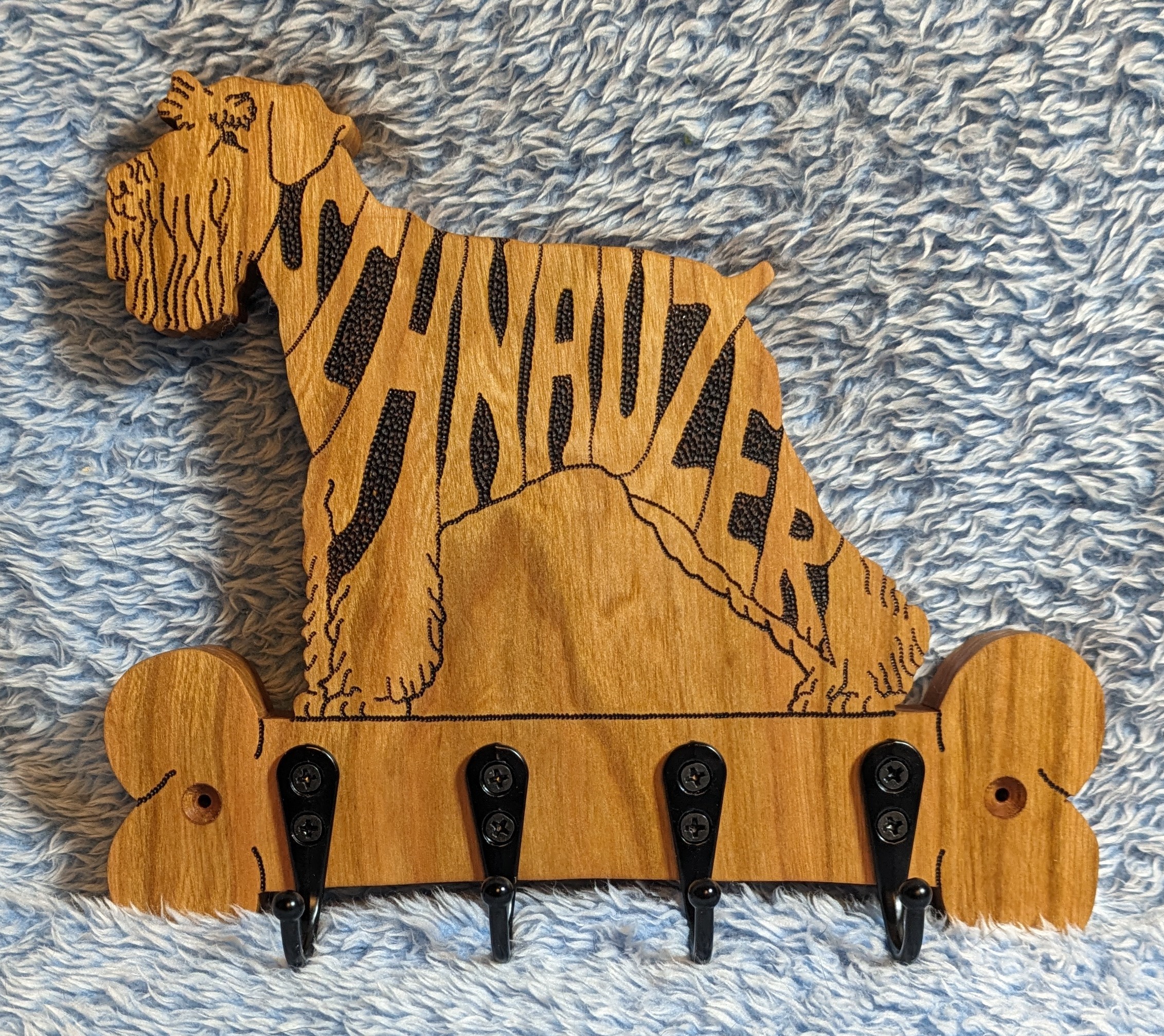 Home & Living :: Home Decor :: Schnauzer Key/Leash Holder