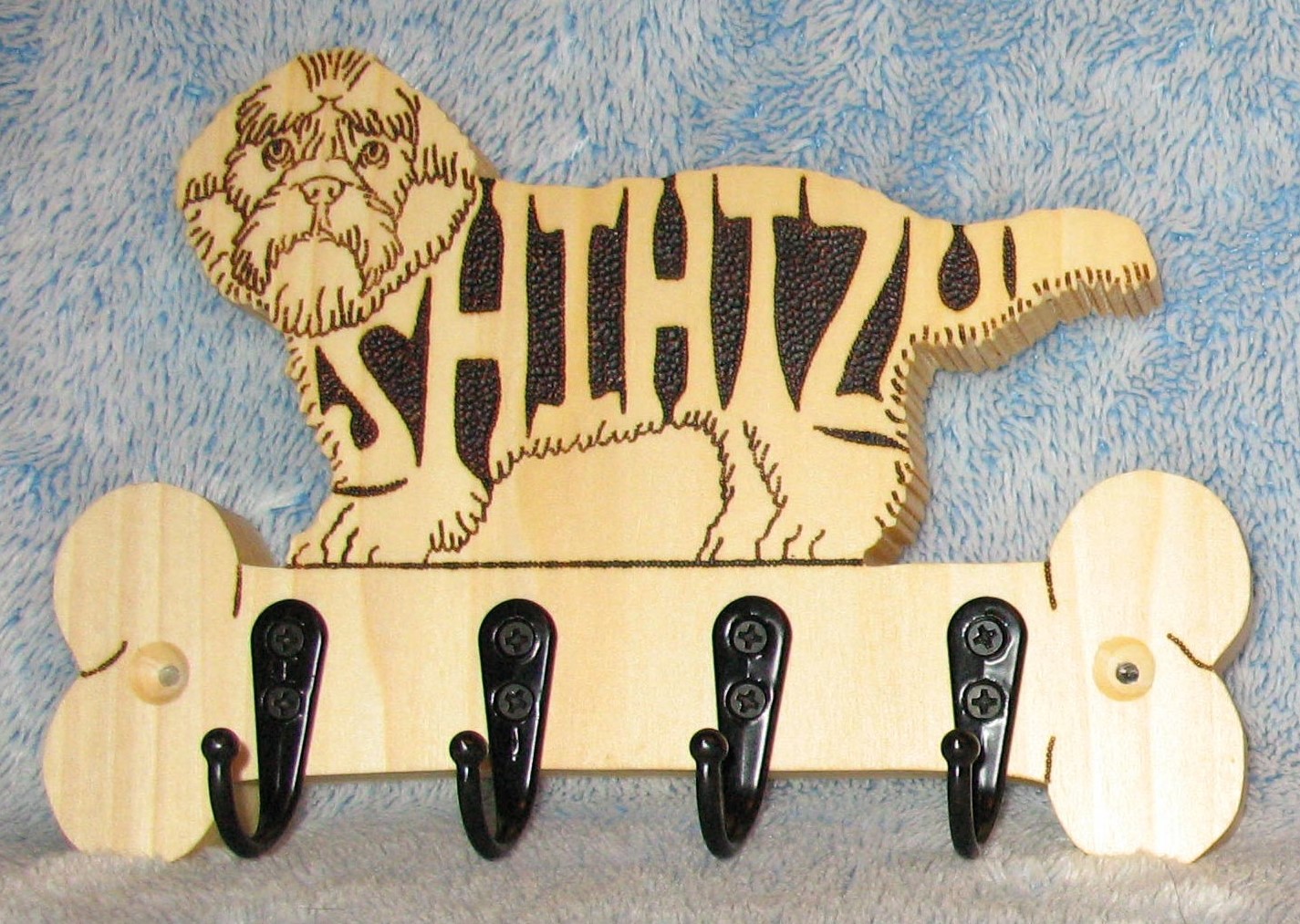 Home & Living :: Home Decor :: Shih-Tzu Key/Leash Holder