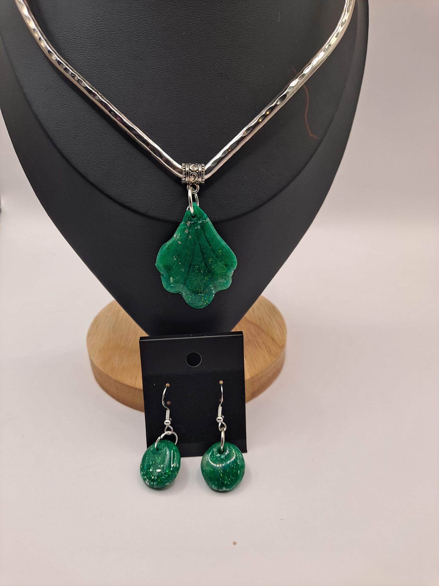 Jewelry :: Faux Jade Set