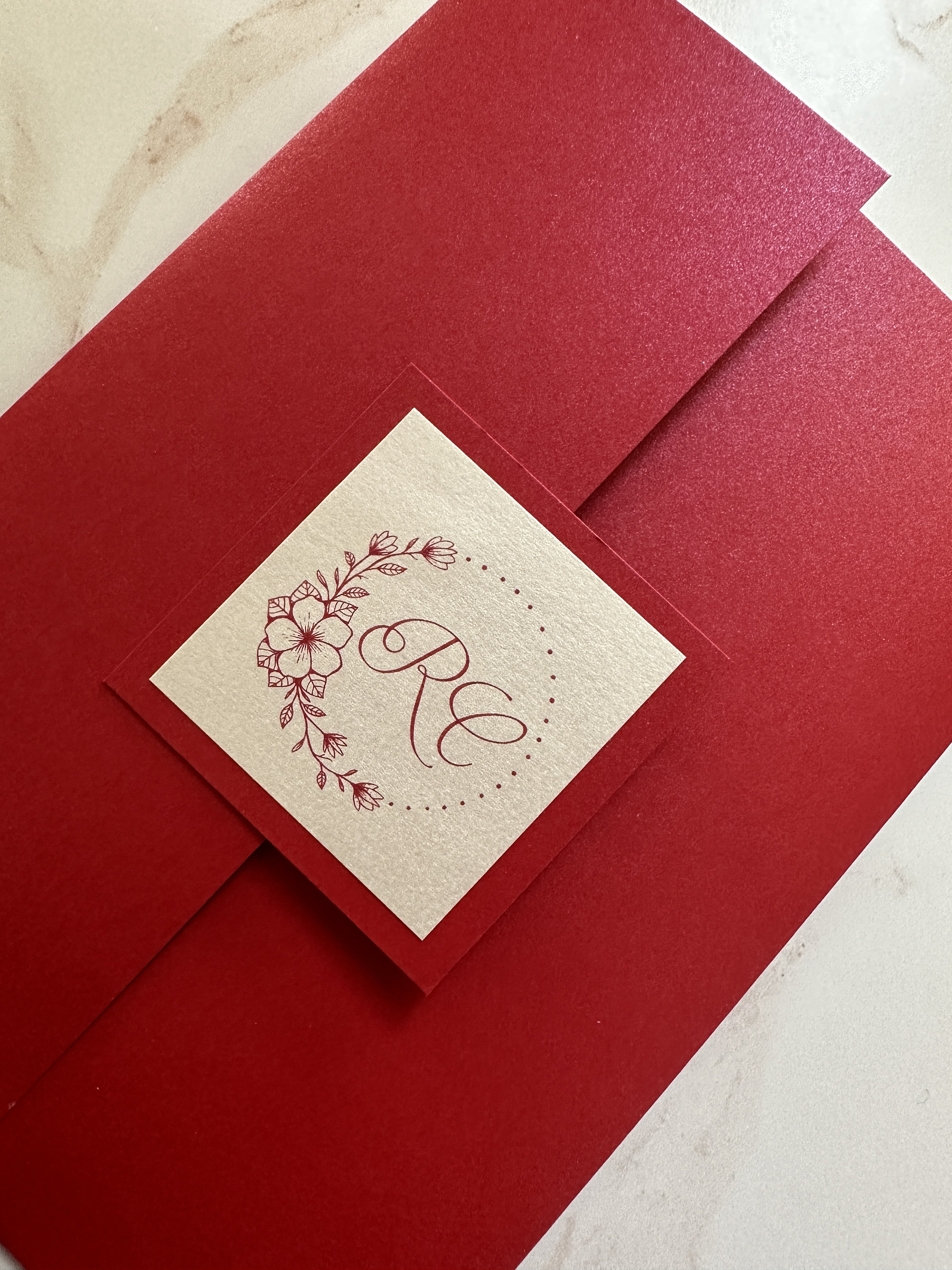 Products :: Red Wedding Invitation, Red Wedding Invitations, Red ...
