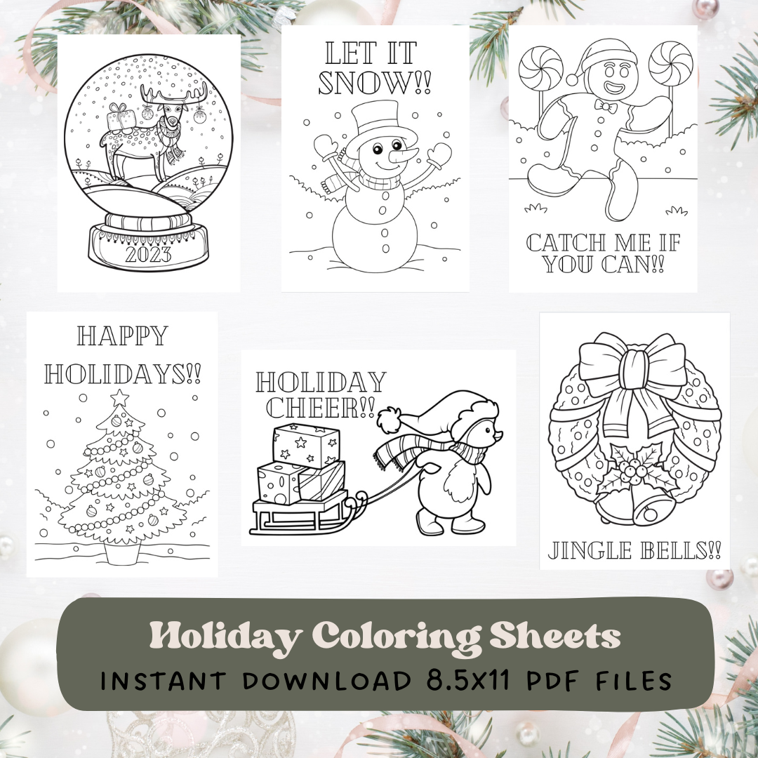 Fun & Games :: Books :: Coloring Books :: Holiday Coloring Pages
