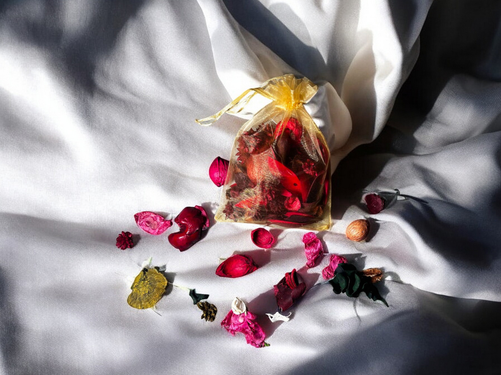 Frosted Cranberry Sachet | Handmade Holiday Home Fragrance