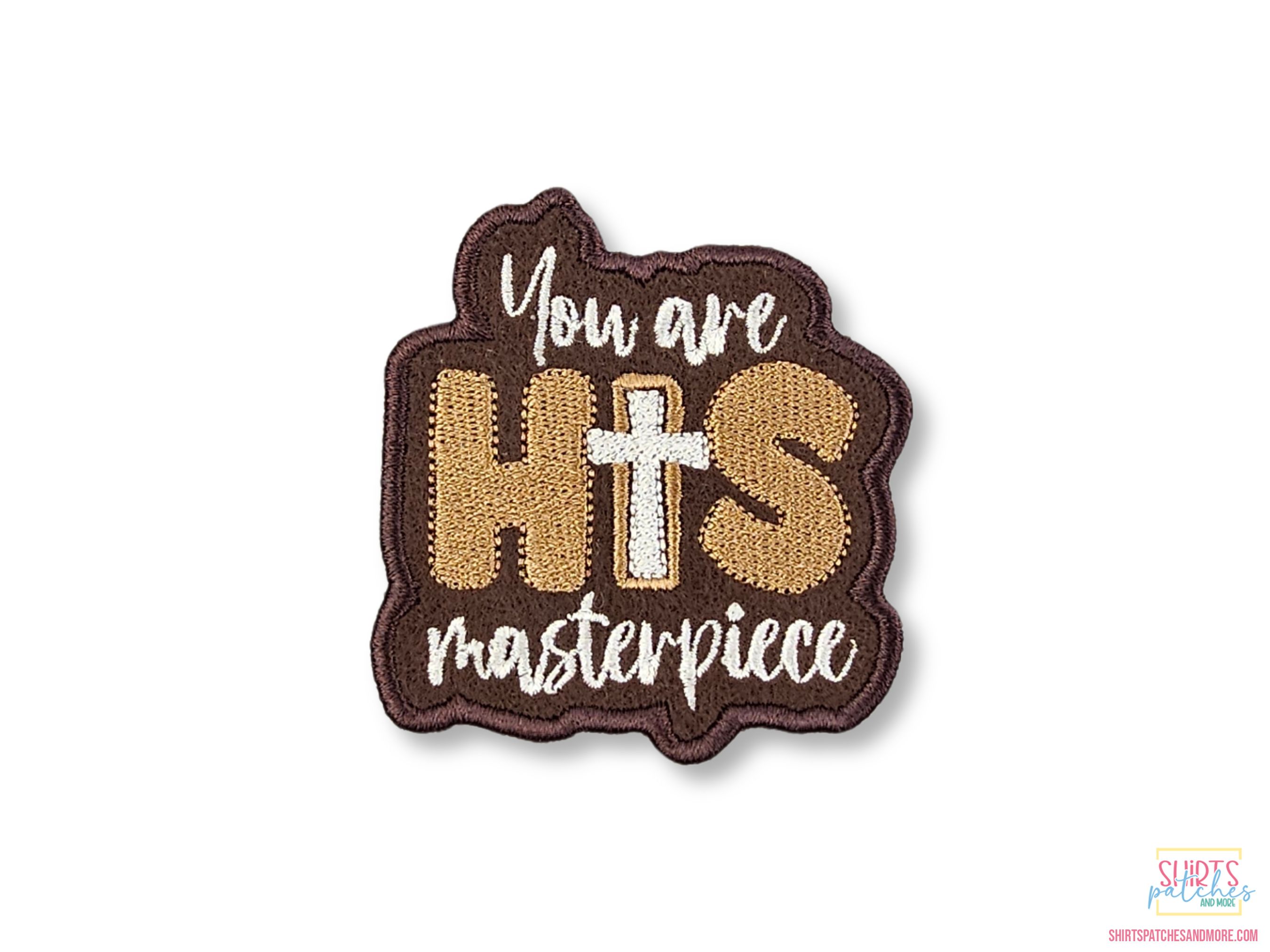 You Are His Masterpiece Embroidered Patch – Christian Patch