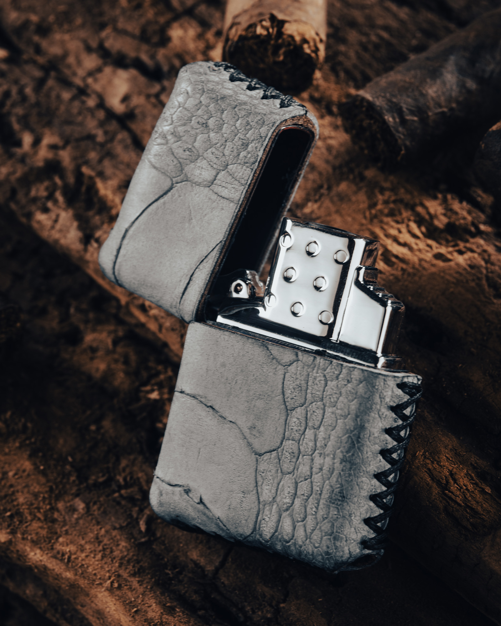 Handmade Supplies :: Sewing & Fiber :: Custom wrapped Zippo lighter in ...