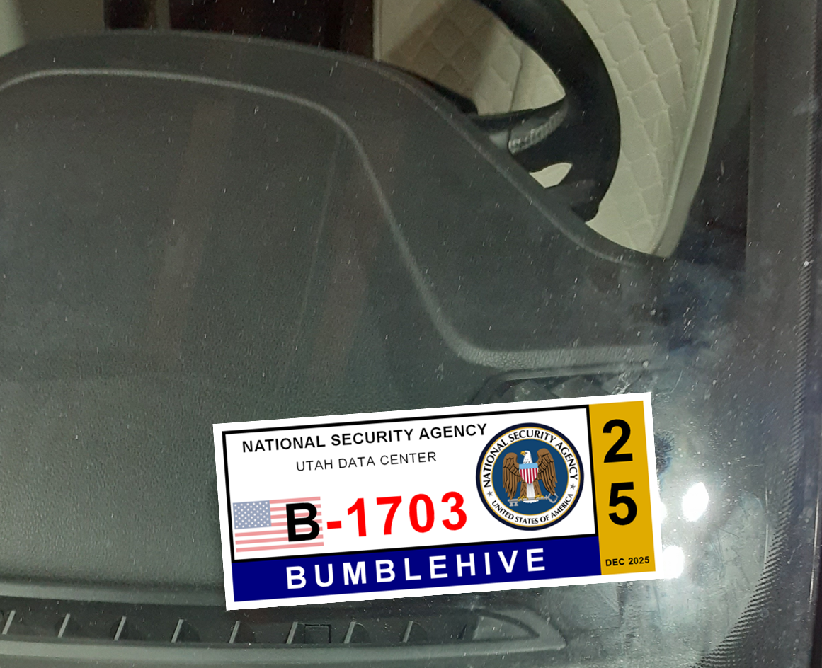 Home & Living :: Decals & Stickers :: 2025 Bumblehive Windshield Cling ...