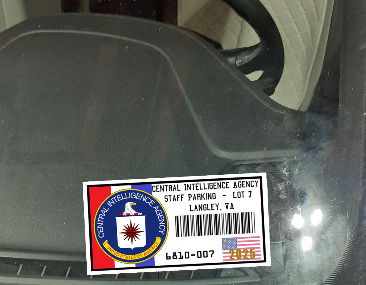 Home & Living :: Decals & Stickers :: 2025 CIA Headquarters Windshield ...