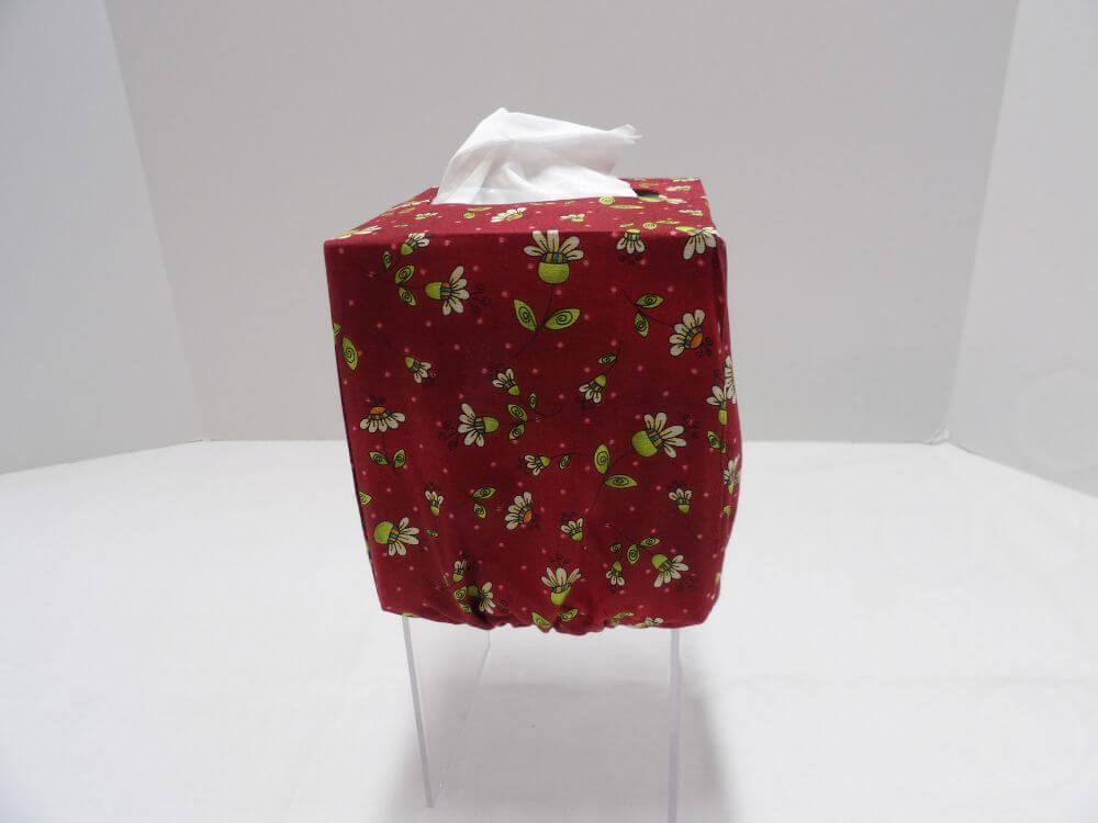 Home & Living :: Home Decor :: 1422 Cranberry Red Folk Art Flowers ...