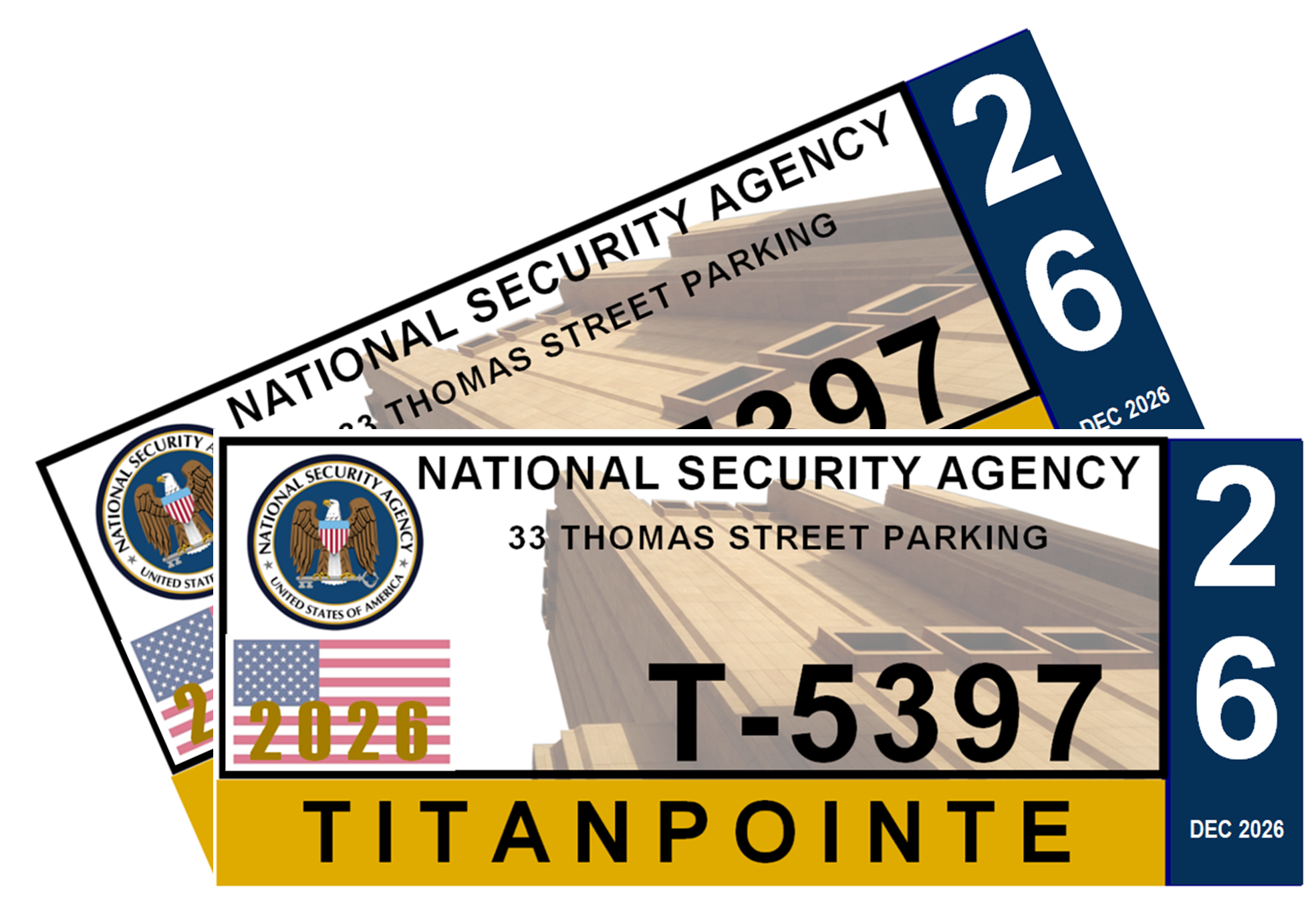 Home & Living :: Decals & Stickers :: 2026 Titanpointe Parking Permit ...