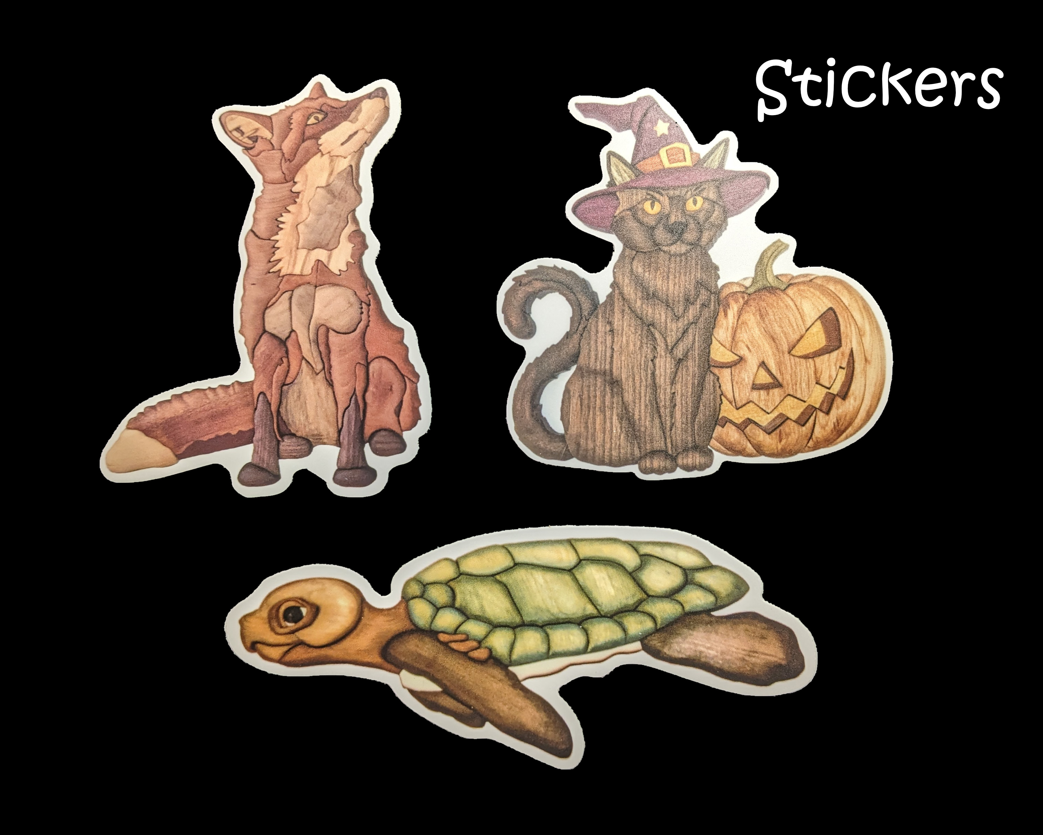 Home & Living :: Decals & Stickers :: Vinyl Decals :: Trio of stickers ...