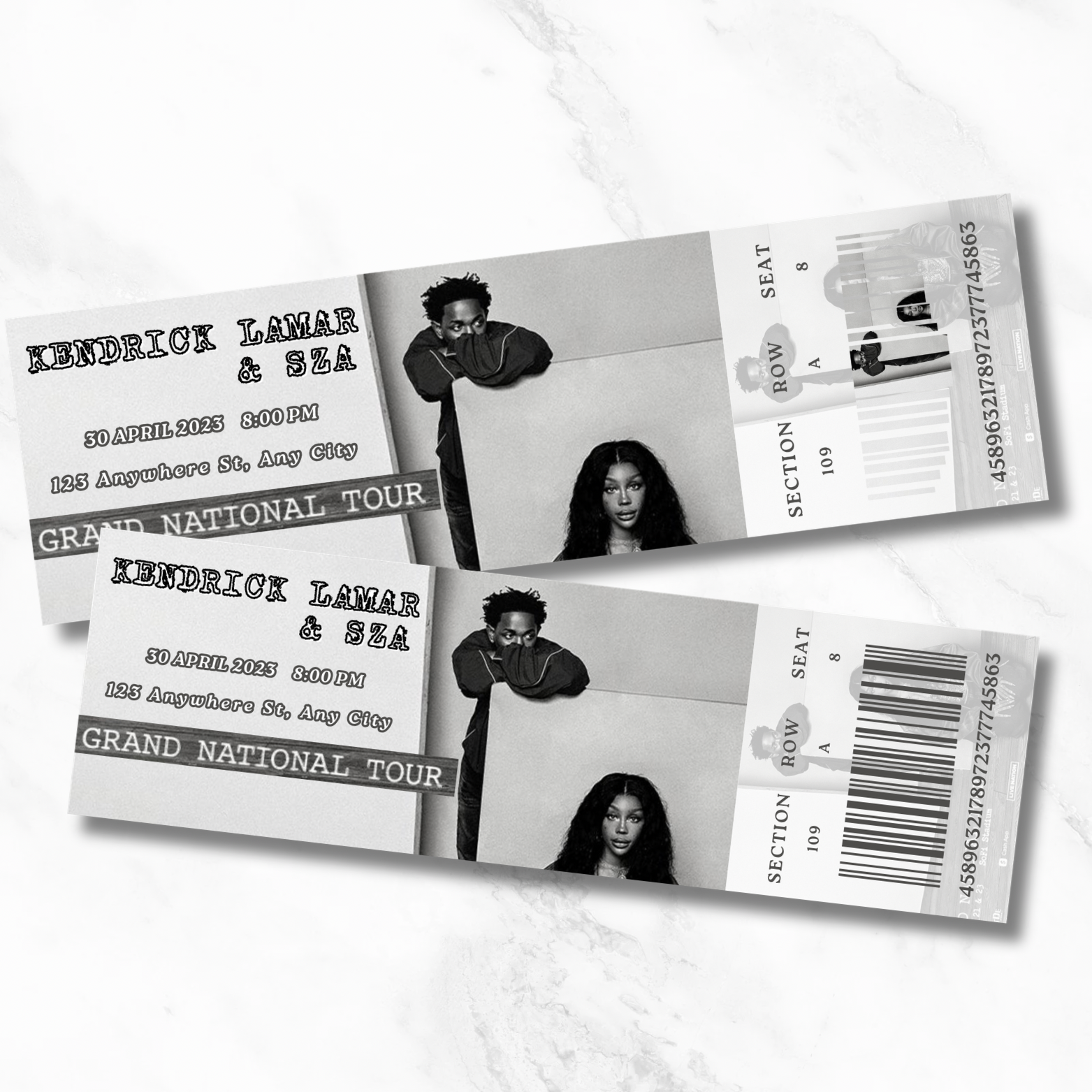 Art & Collectibles :: Art Prints :: Personalized Kendrick Lamar ...