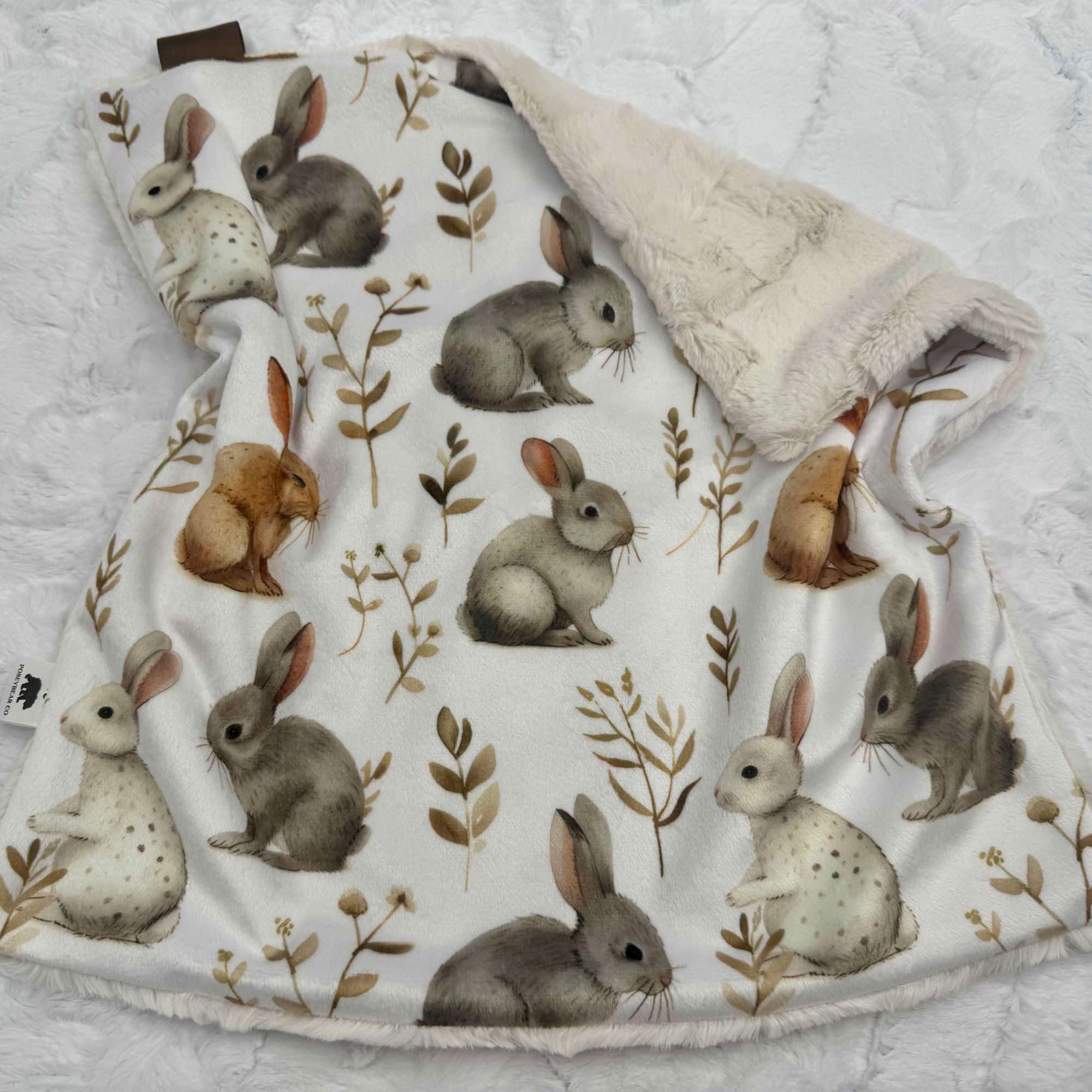 Home & Living :: Baby & Kids :: Kids Bedding :: Minky bunny lovey ...