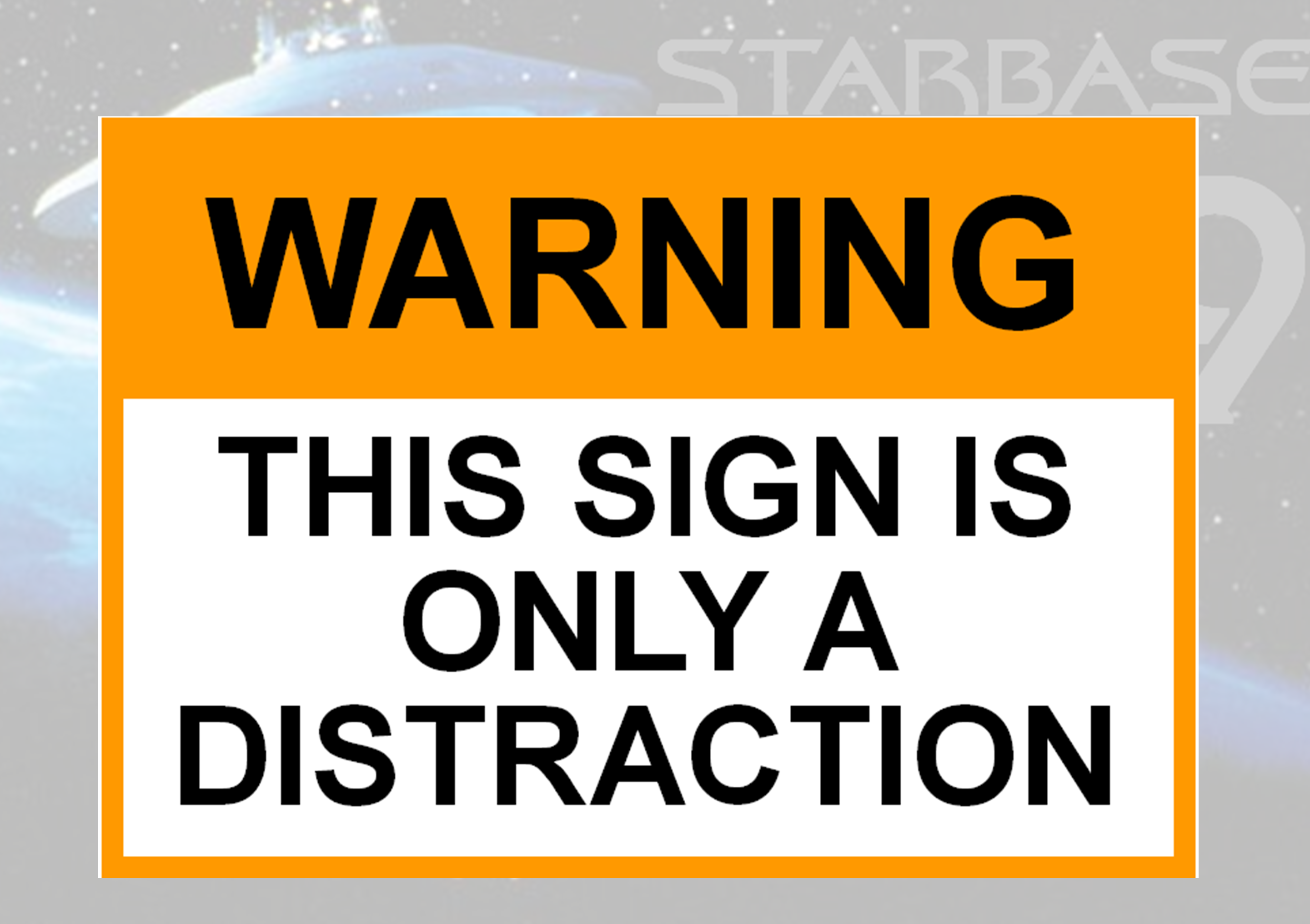Home & Living :: Decals & Stickers :: Caution: This Sign Is Only A ...