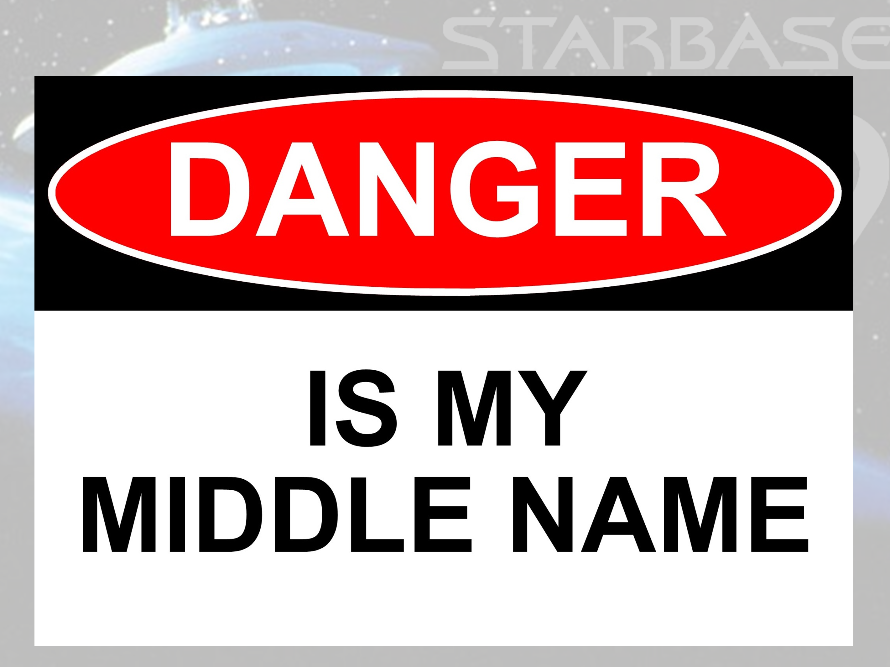 Home & Living :: Decals & Stickers :: Danger: Is My Middle Name - Funny ...