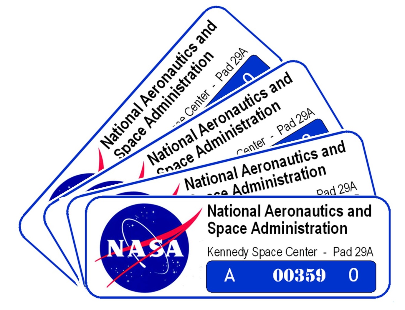 Home & Living :: Decals & Stickers :: NASA Kennedy Space Center Access ...