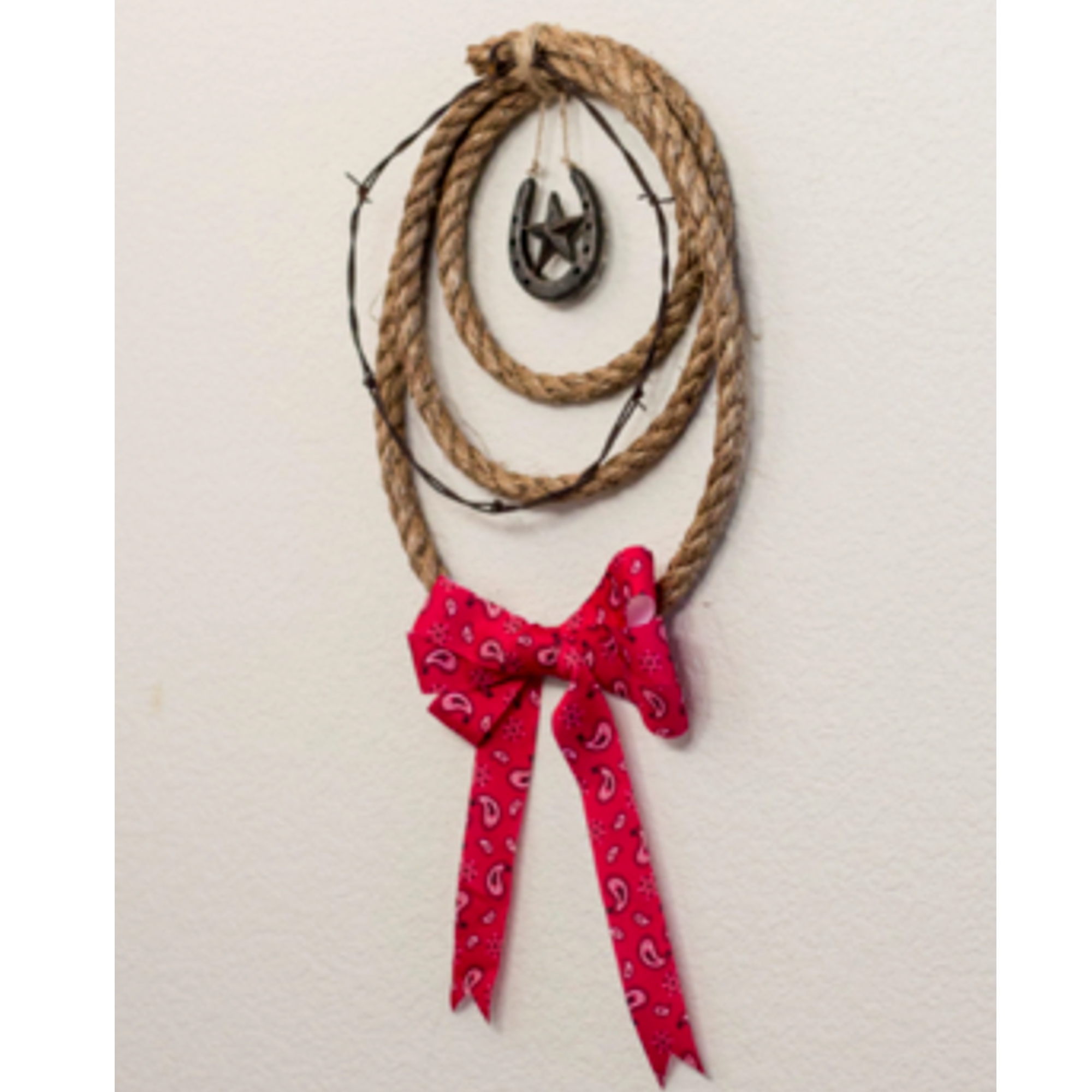 Home & Living :: Home Decor :: Wreath & Door Hangings :: Rustic Rope ...