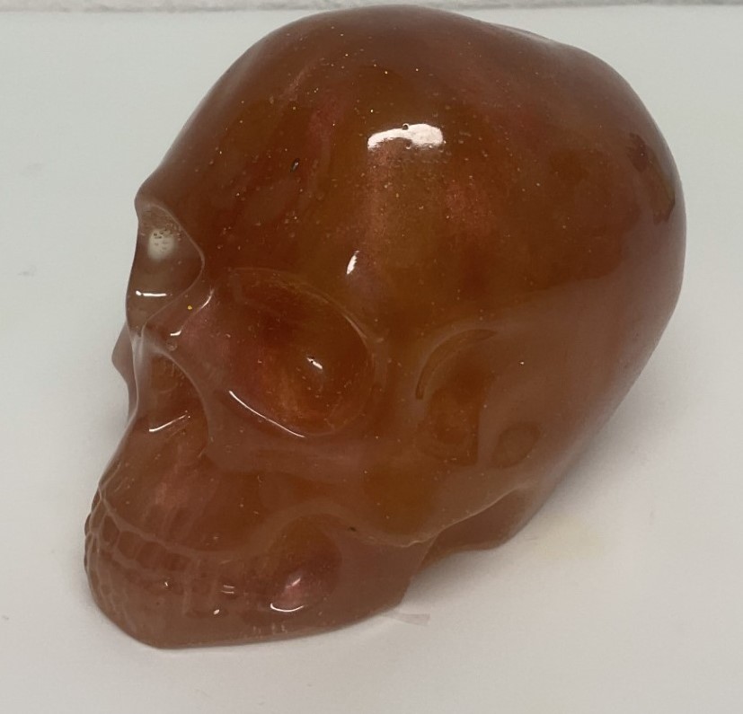 Large resin skull