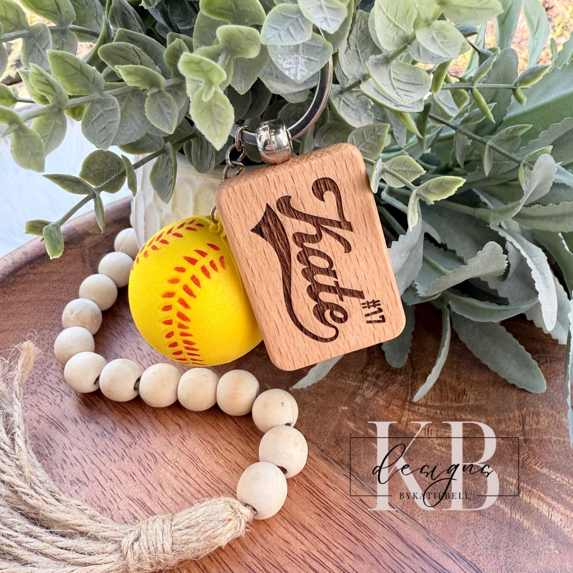 Clothing & Accessories :: Keychains & Lanyards :: Custom Softball ...