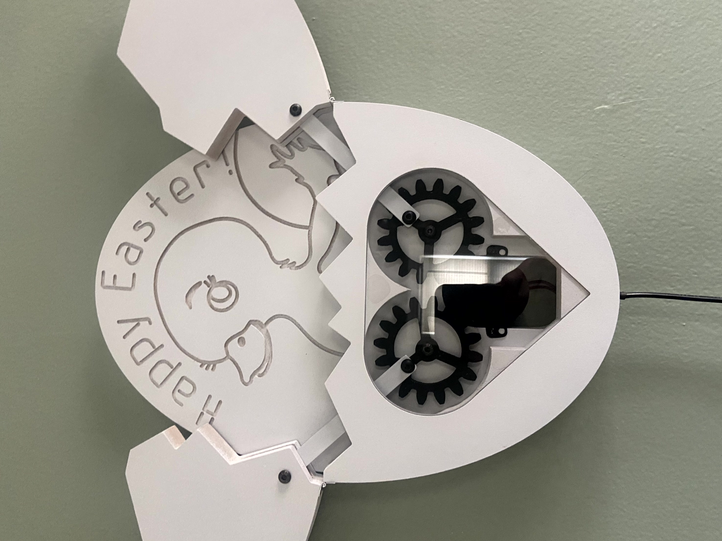 Home & Living :: Home Decor :: Easter Egg Duckling Decoration moving ...