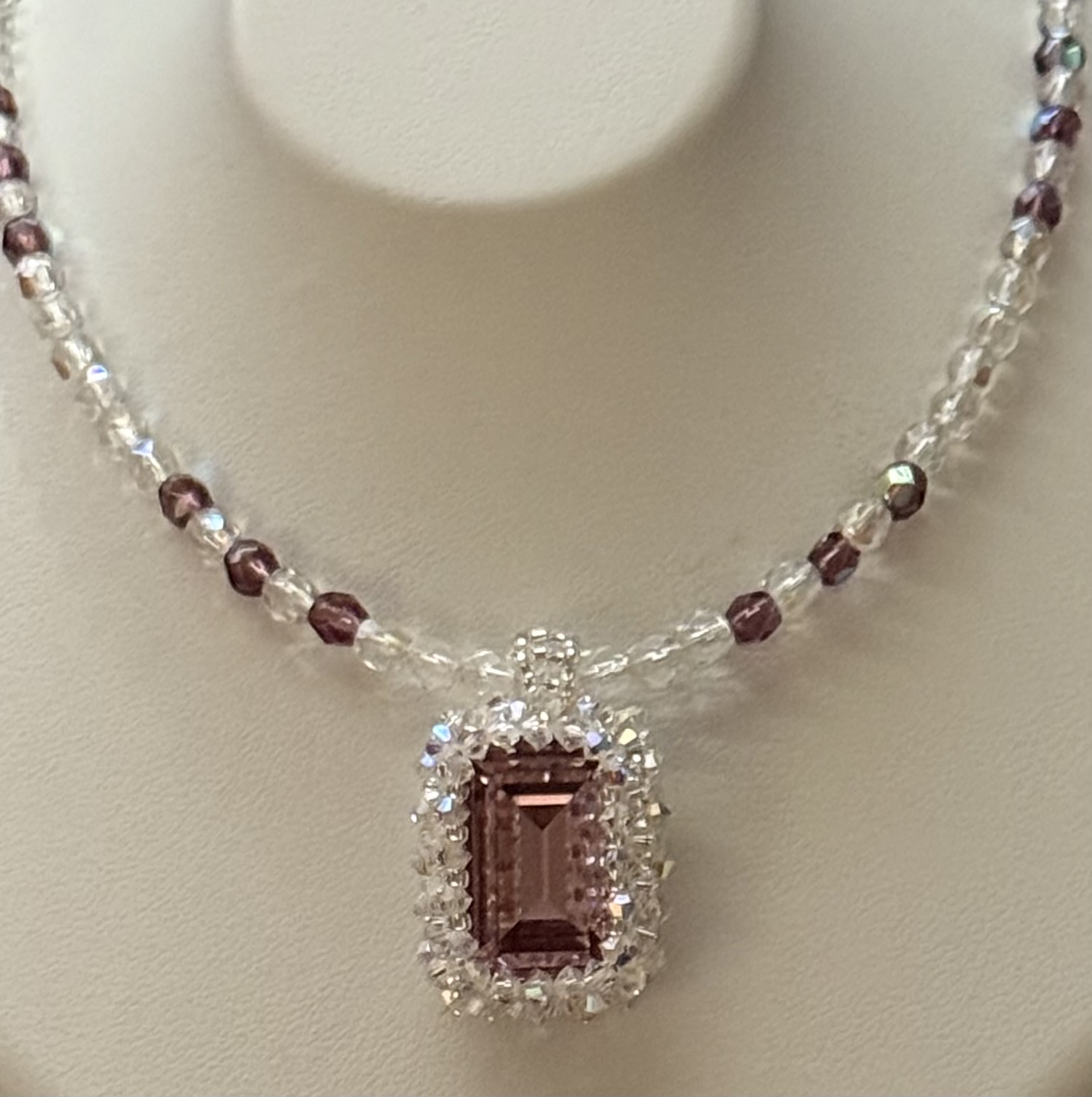 Jewelry :: Necklaces :: Handmade Swarovski Crystal Element Light ...