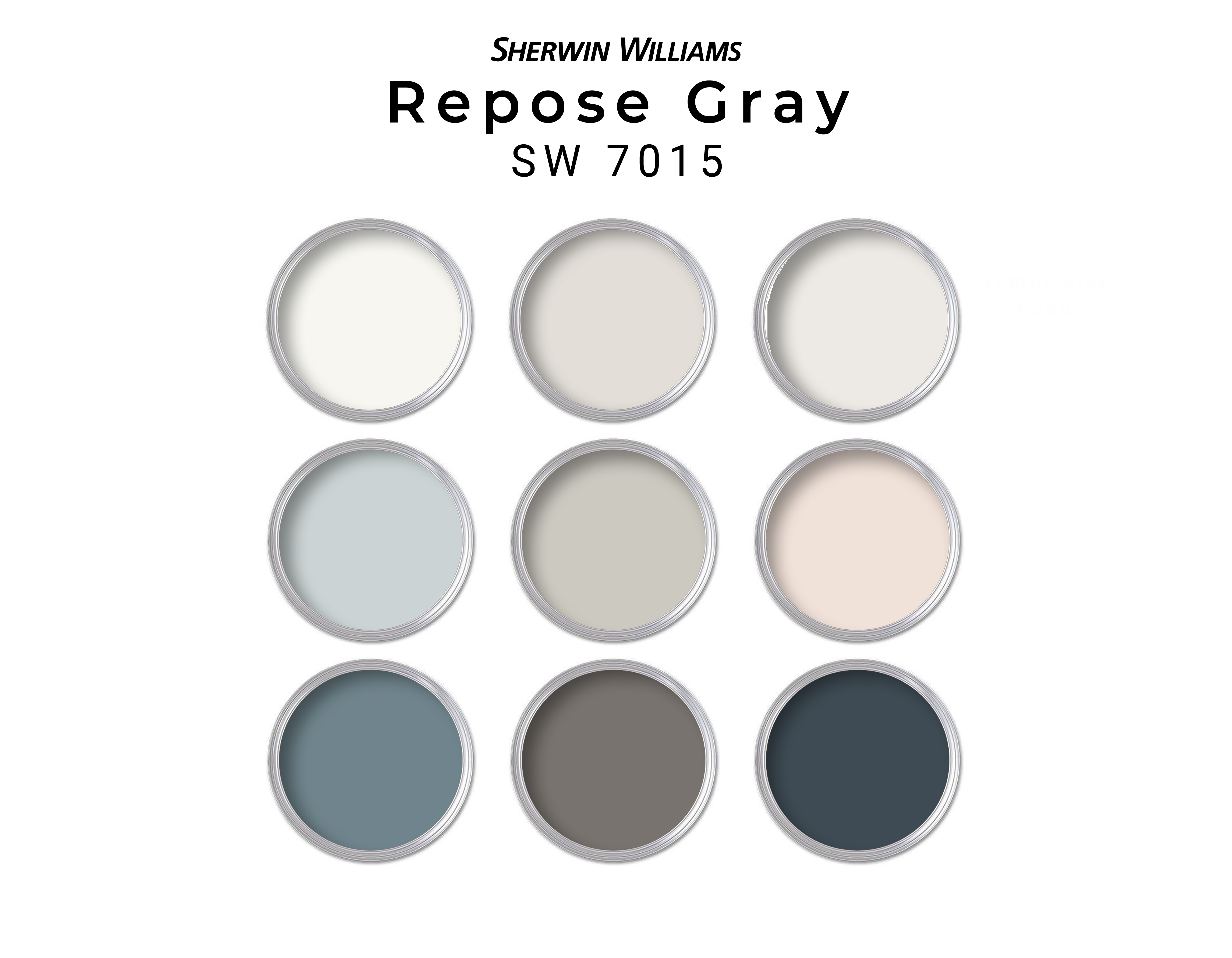 Home & Living :: Home Decor :: Repose Gray Sherwin Williams Paint Color ...