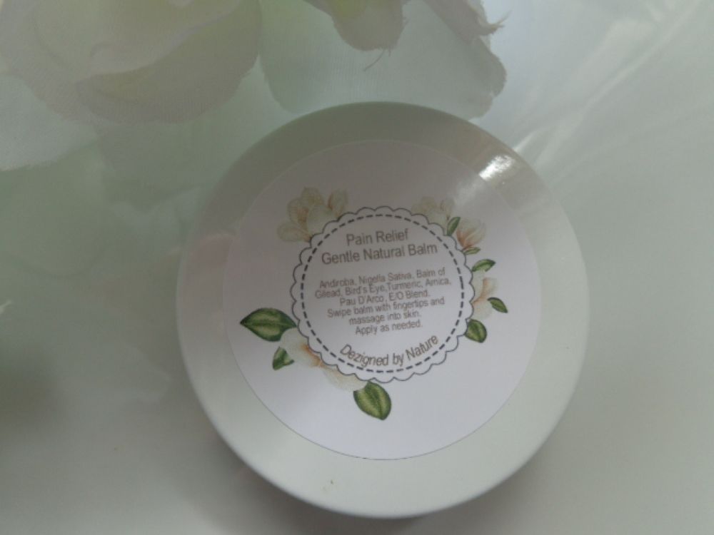 Pain Relief Balm, Soreness & Stiffness, by DEZIGNED BY NATURE