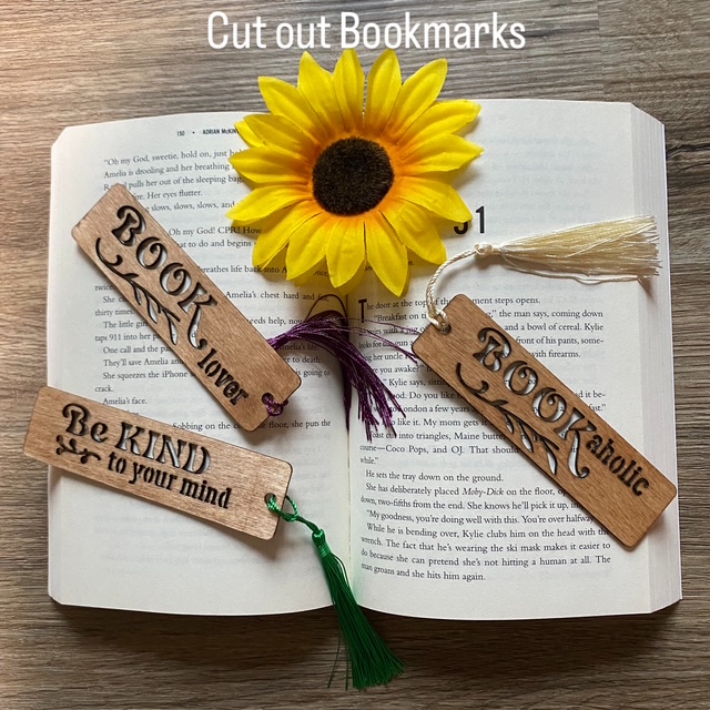 Fun & Games :: Books :: Book Accessories :: Bookmarks :: Laser cut ...
